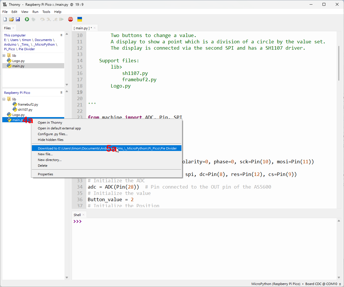 Uploading Code With Thonny : 5 Steps - Instructables