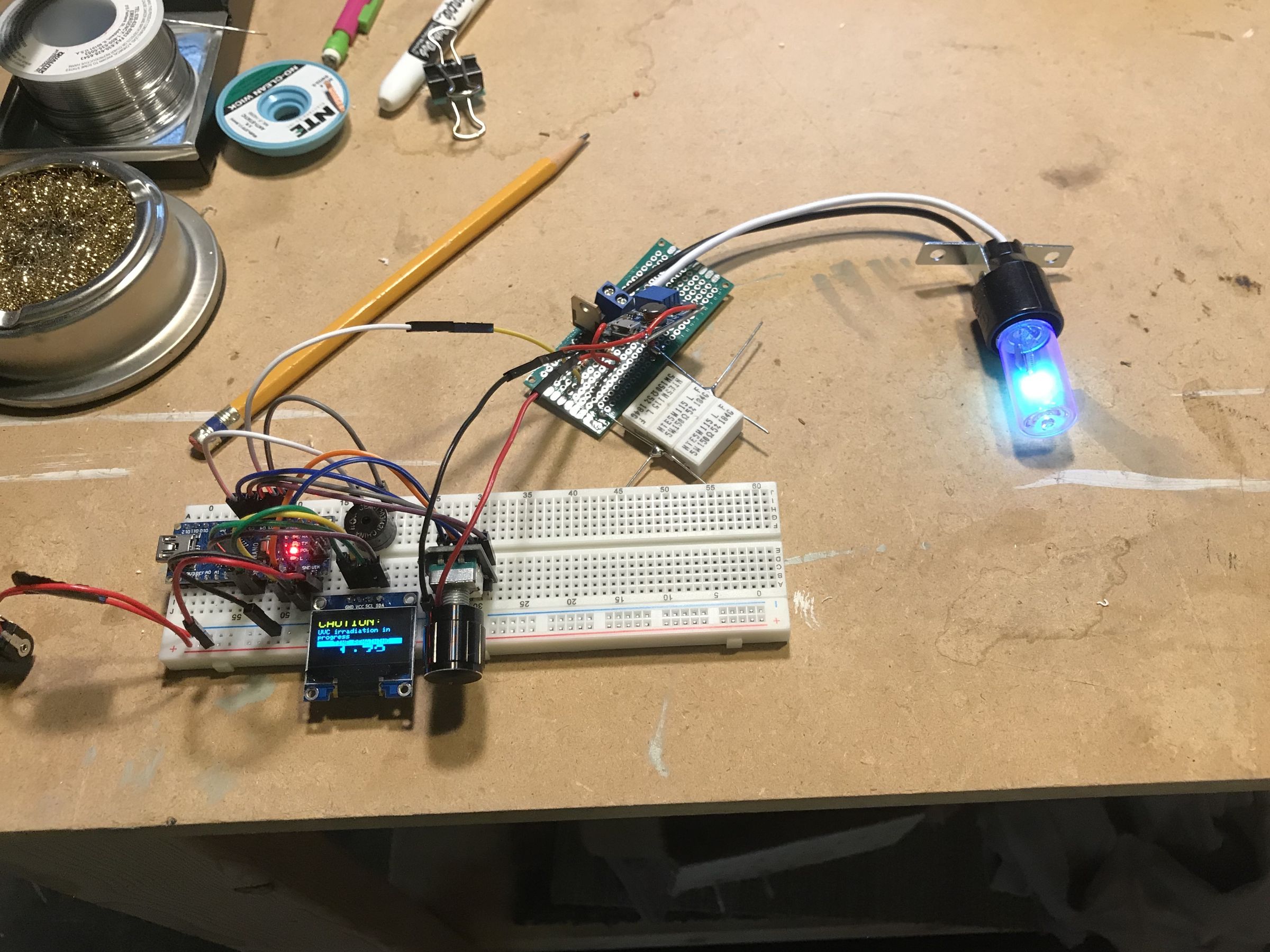 DIY Ultraviolet Sterilization Device (UVClean) : 10 Steps (with ...