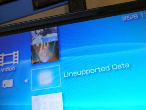 How To Fix Unsupported Data Files And Download Your Favorite Video Files For Your Psp Portable 