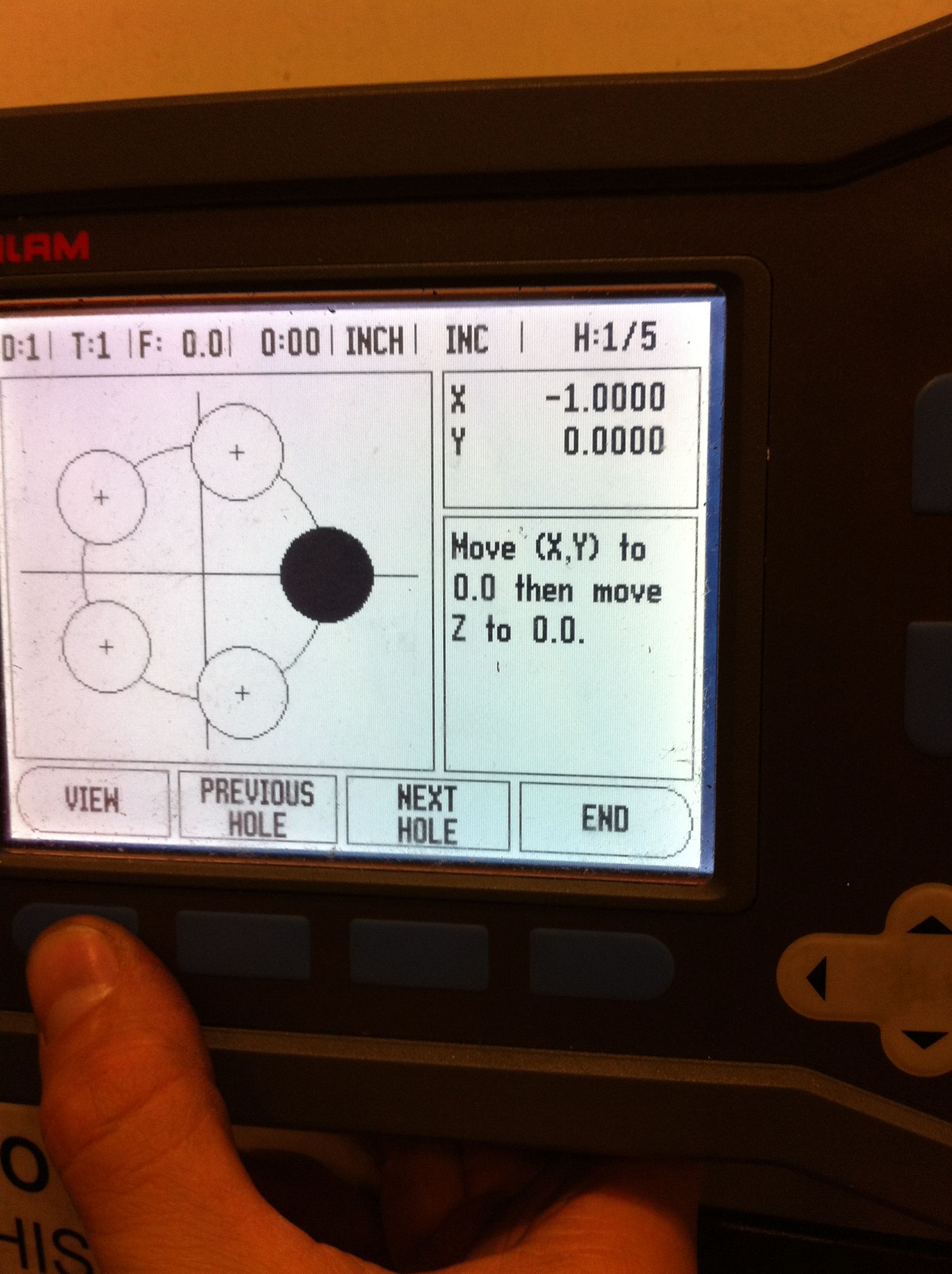 Using the DRO on the Vertical Mill to Drill a Perfect Circular Pattern ...