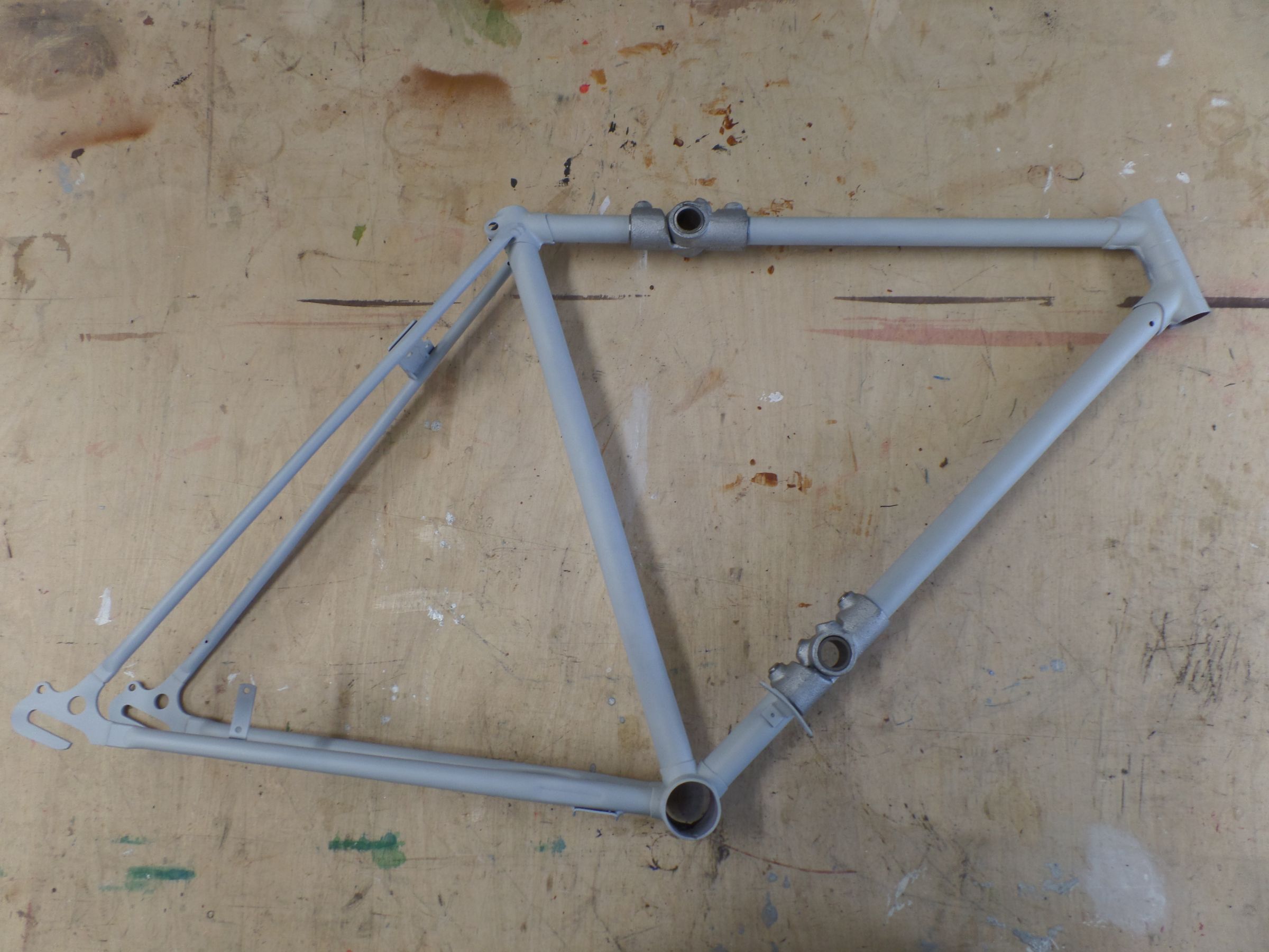 Cover a Bike Frame With Comics (or Other Paper) : 4 Steps (with ...