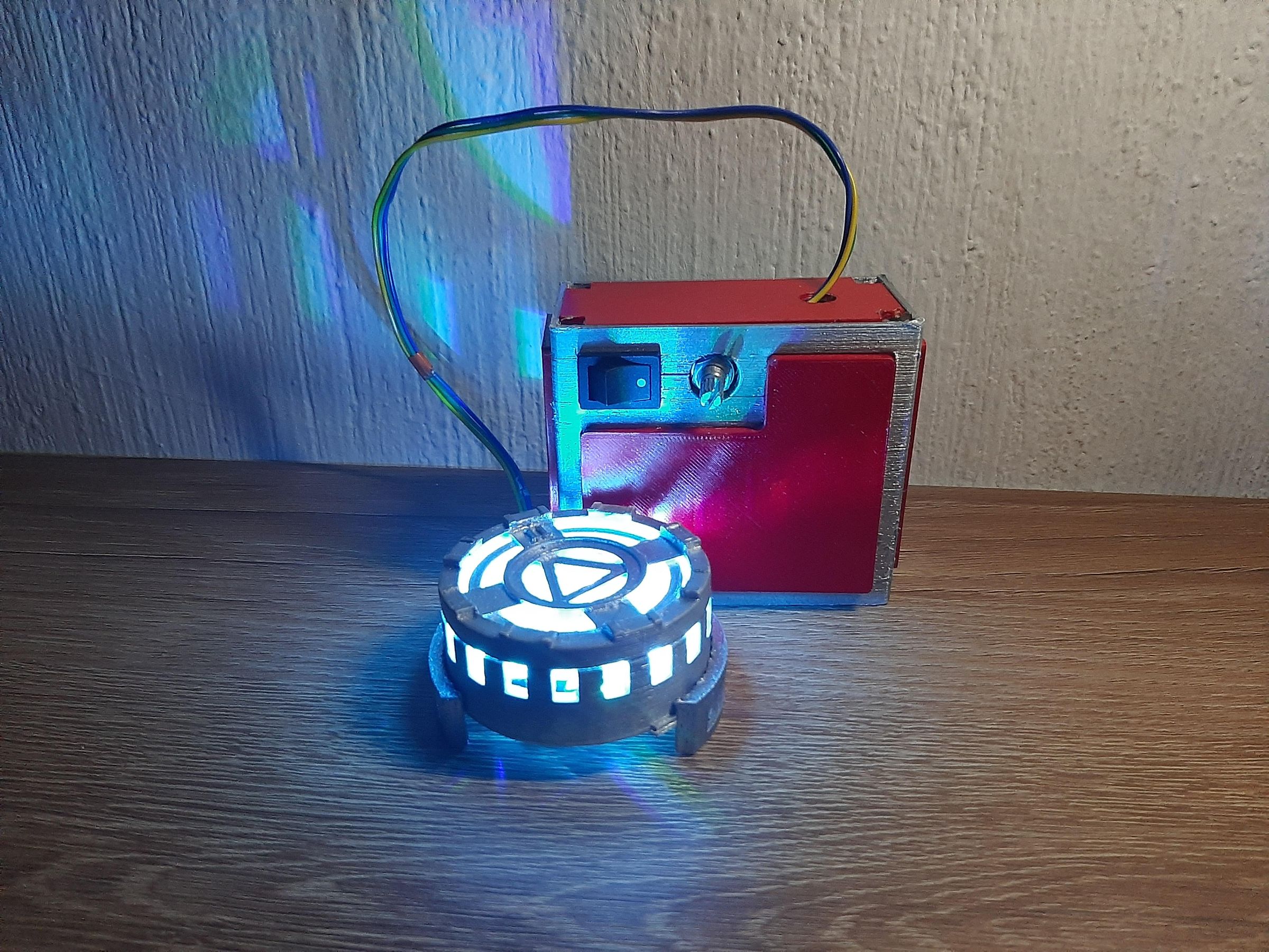 ARC Reactor Lamp MKII : 7 Steps (with Pictures) - Instructables
