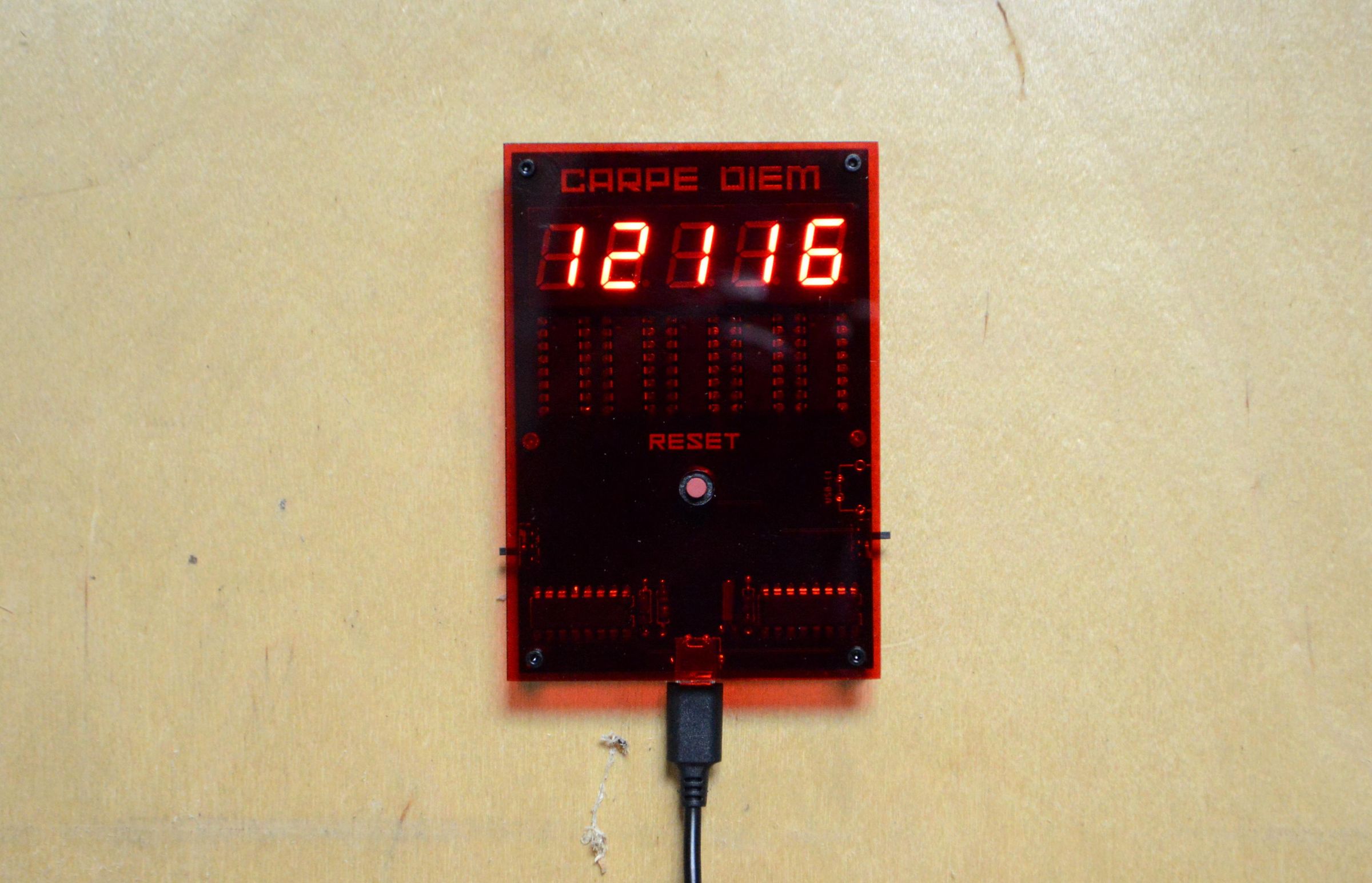 CMOS Counter Clock : 5 Steps (with Pictures) - Instructables