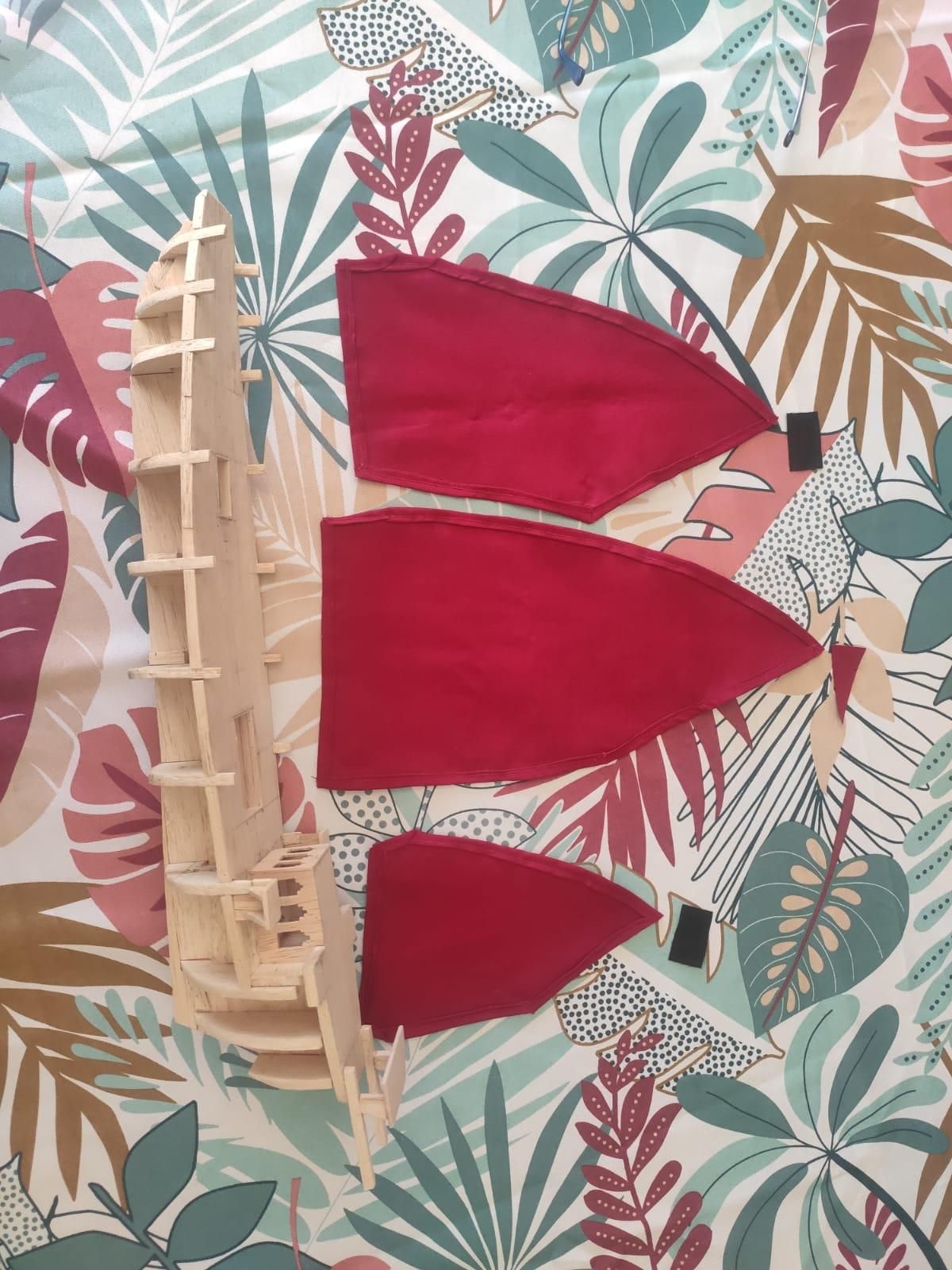 Made a Chinese Pirate Junk Ship Out of Balsa Wood : 11 Steps (with ...