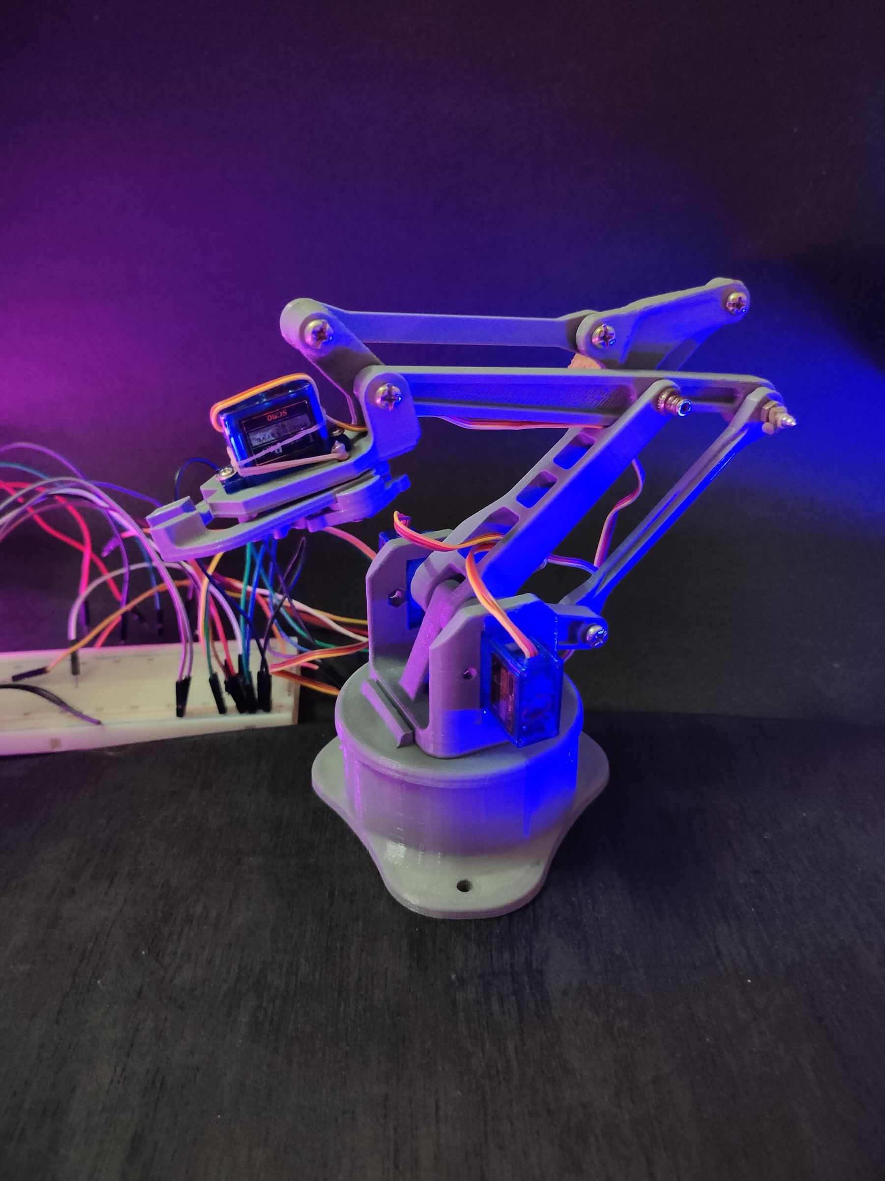 Arm-Bot: 3D Printed 4-DOF Robotic Arm : 7 Steps (with Pictures ...