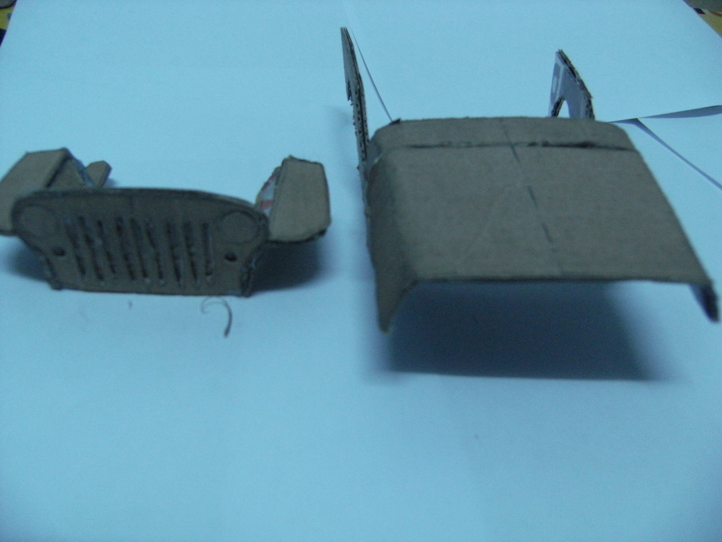 Jeep Willys Mb Cardboard Model : 5 Steps - Instructables