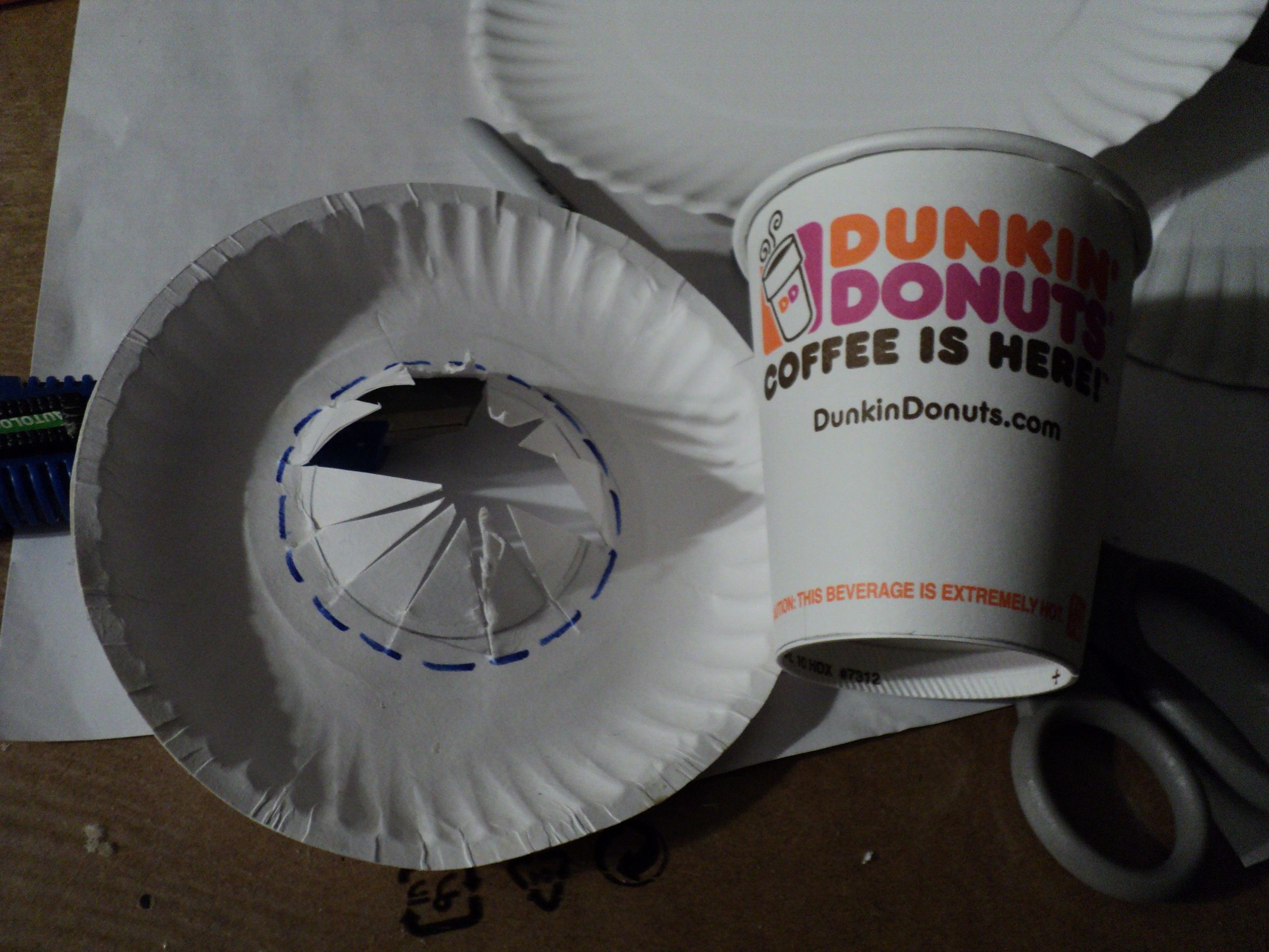 Paper Plate Papercraft Spacecraft Craft : 8 Steps (with Pictures ...