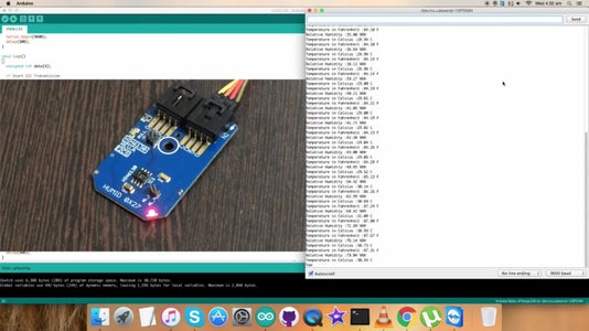 Humidity And Temperature Measurement Using Hih6130 And Arduino Nano 4 Steps Instructables