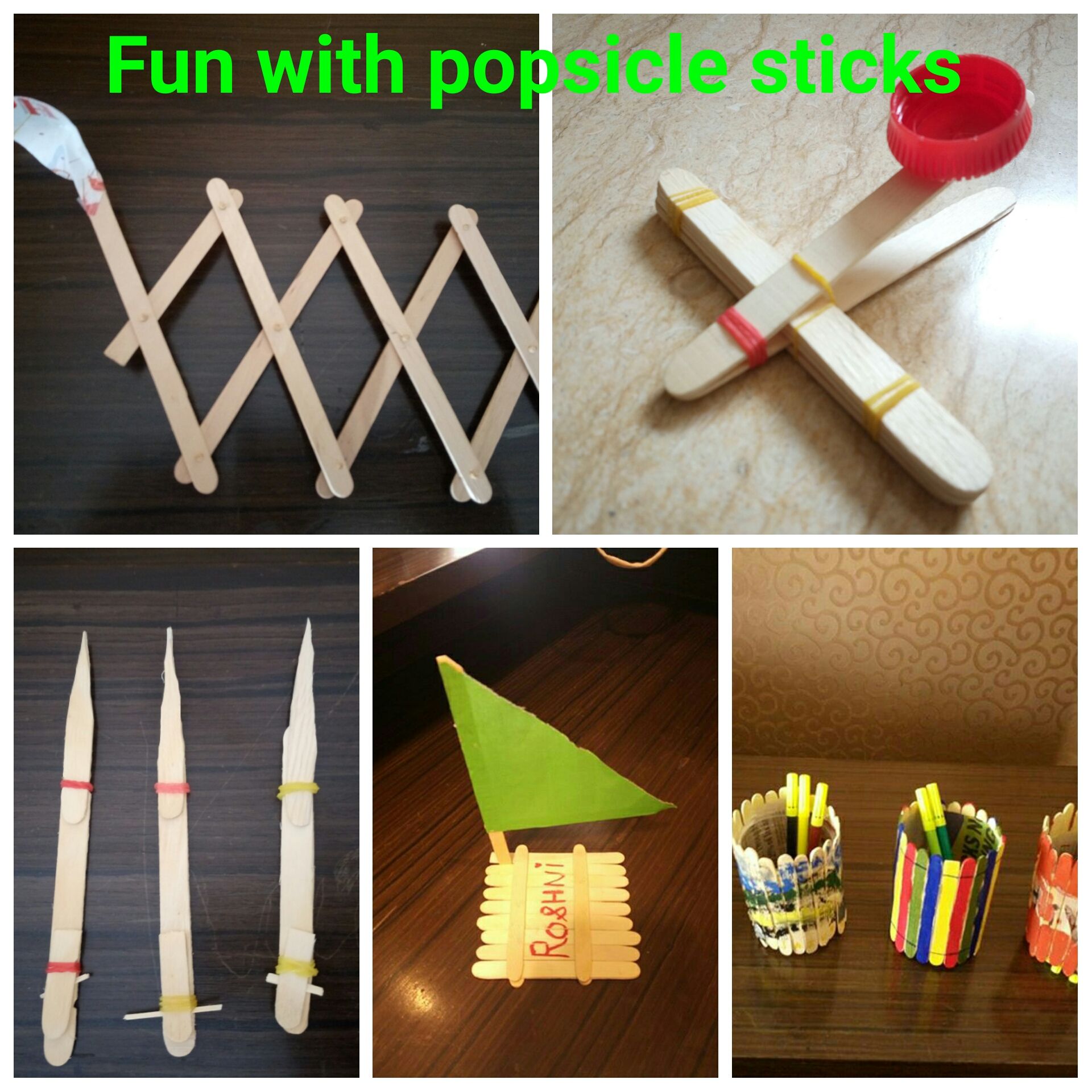 Fun With Popsicle Sticks for Kids : 5 Steps (with Pictures) - Instructables