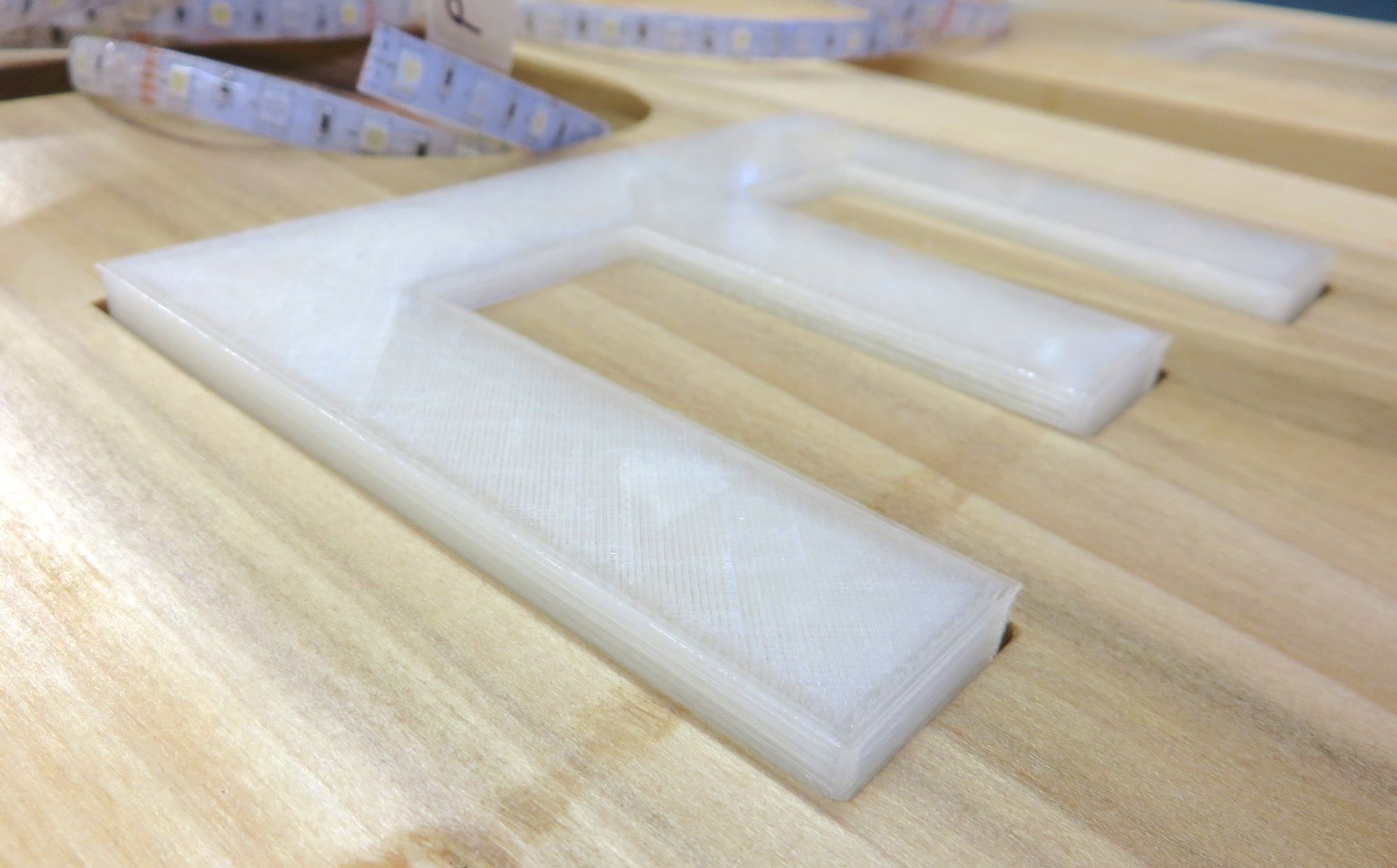 Backlit Signs With LED Light Strips : 8 Steps - Instructables