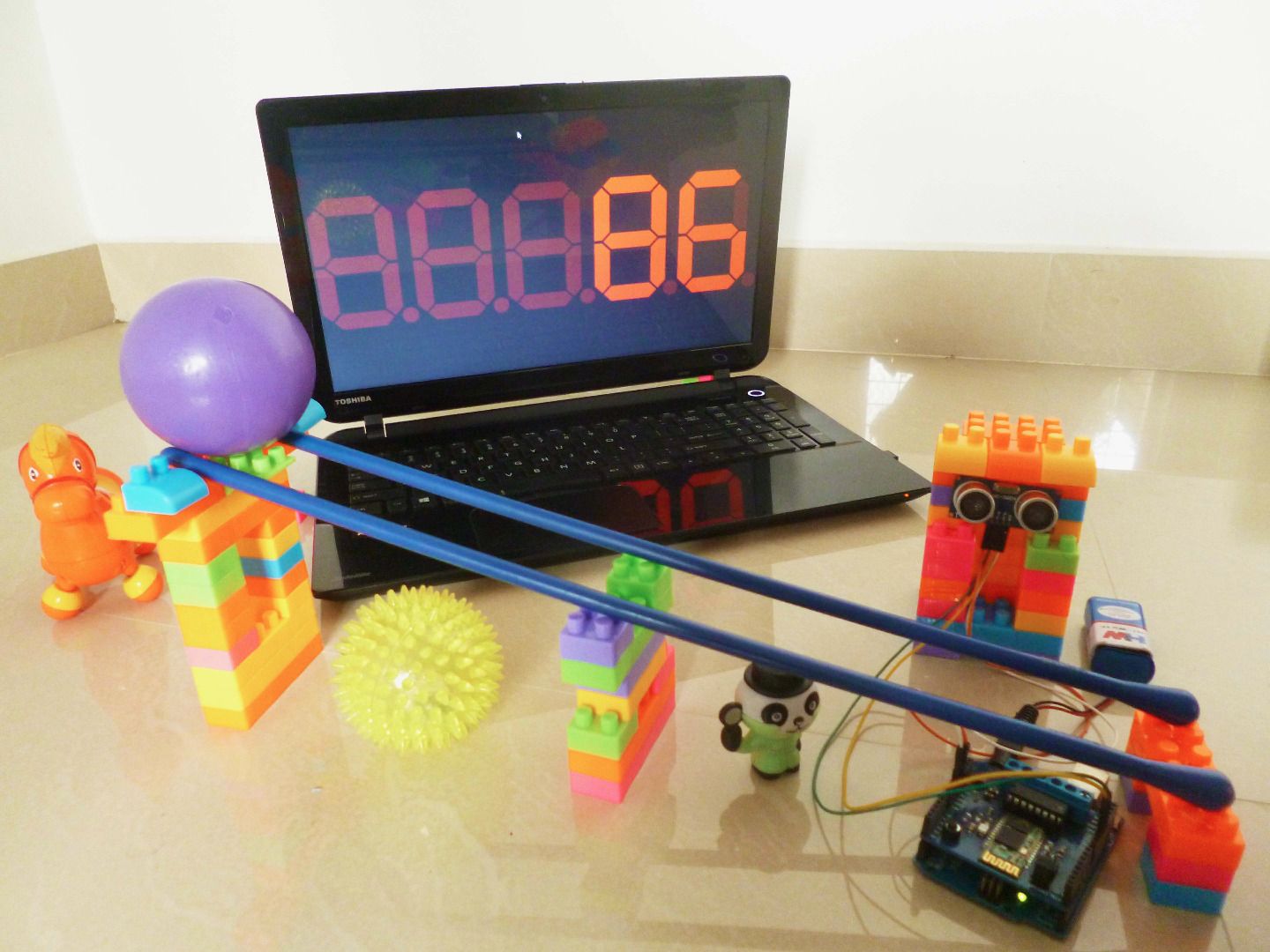 Fun Counter With Bluetooth and Ultrasonic Sensor : 3 Steps - Instructables