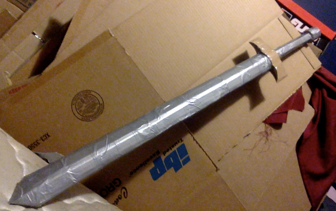 Cardboard Sword. Strong and Swift. : 8 Steps (with Pictures ...