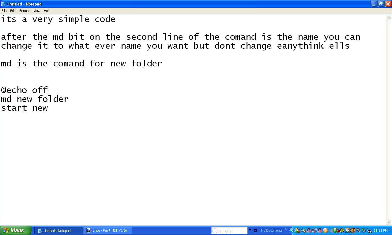 HOW TO MAKE A NEW FOLDER IN NOTEPAD 3 Steps Instructables HOW TO MAKE A NEW FOLDER IN NOTEPAD 3 Steps Instructables