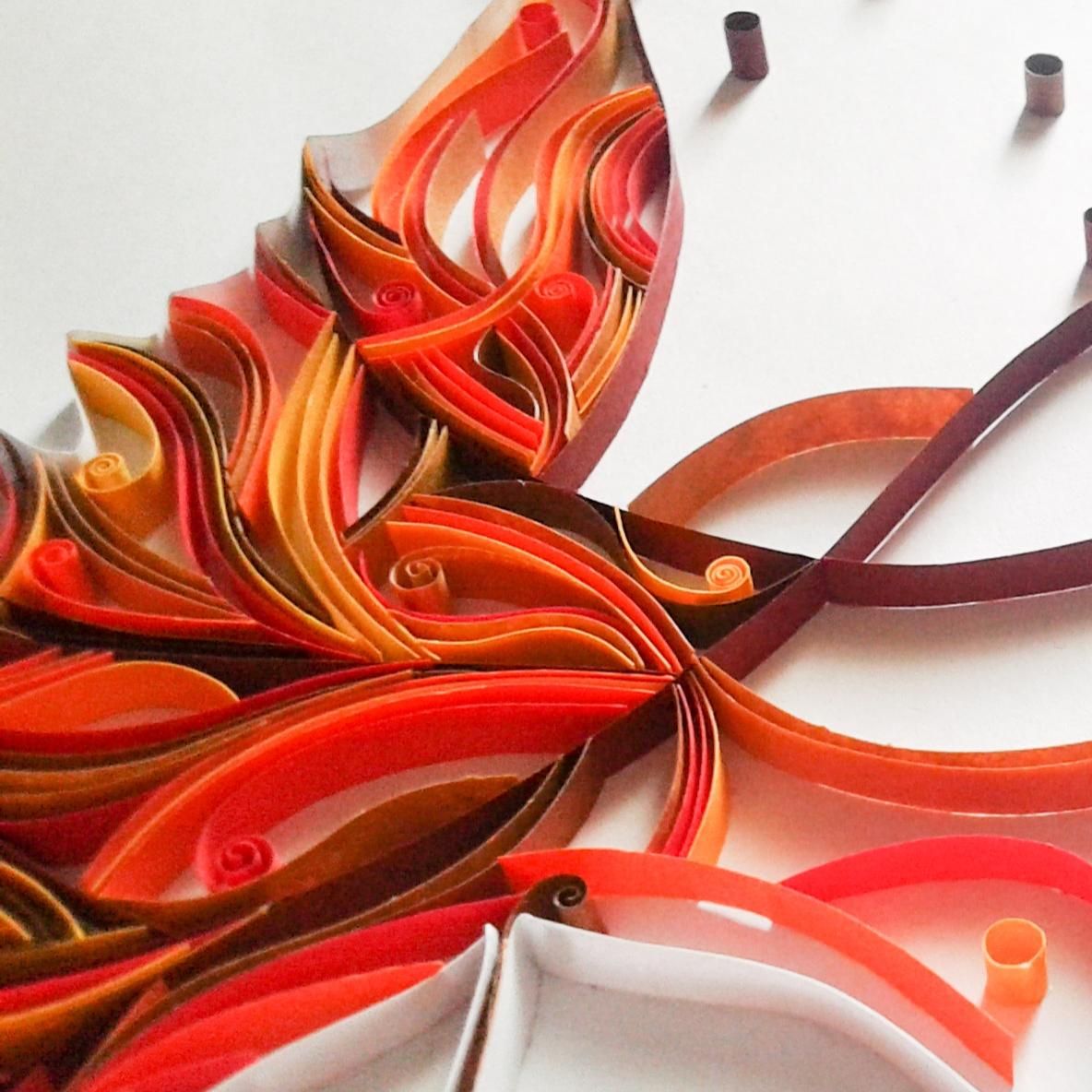 How to Make a Maple Leaf Paper Quilling : 3 Steps (with Pictures ...