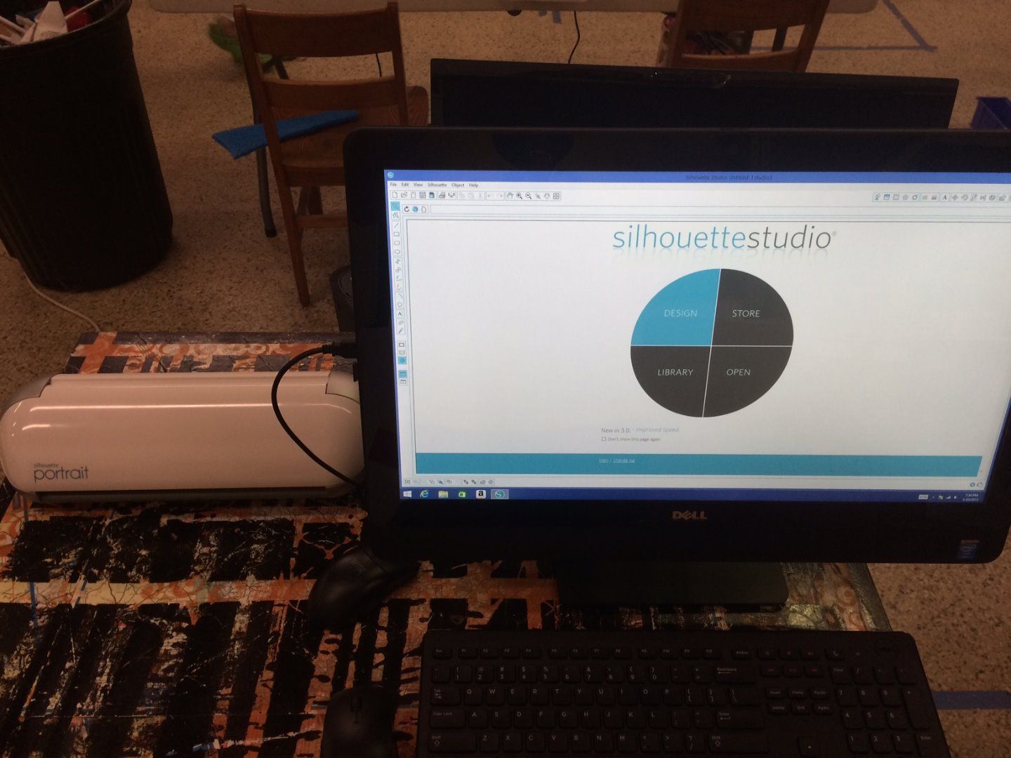 Robot Logo for Cornhole Game Using Silhouette Portrait : 9 Steps ...