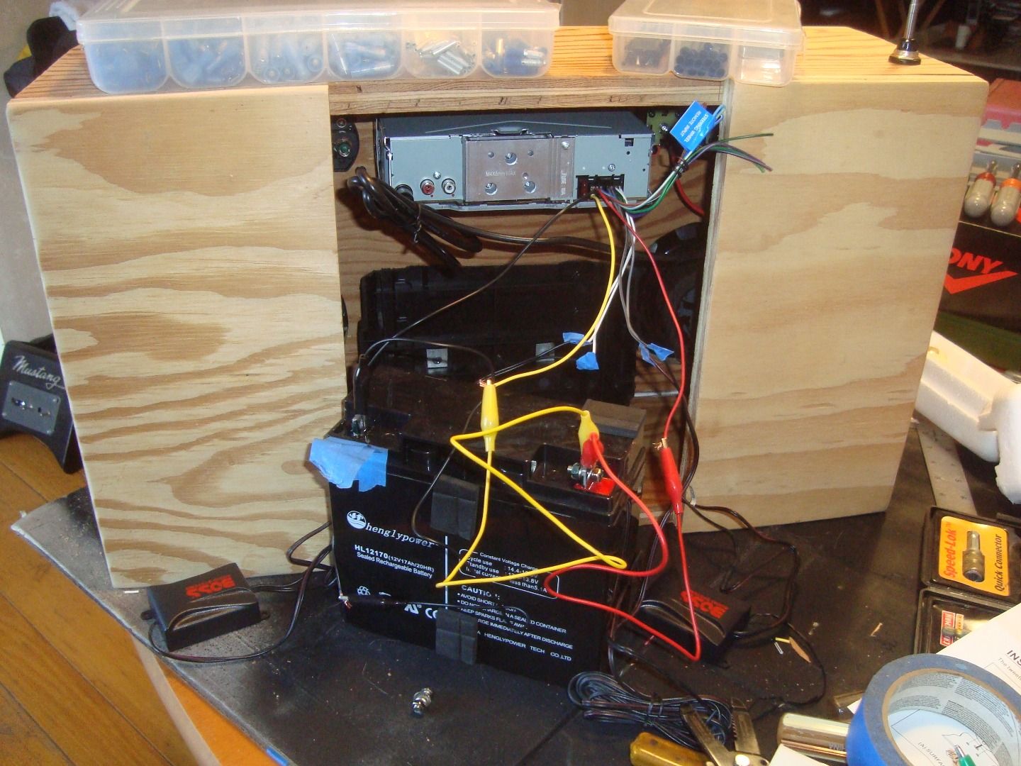 Boom Box for the Workshop, Tailgating, Etc. : 6 Steps (with Pictures ...