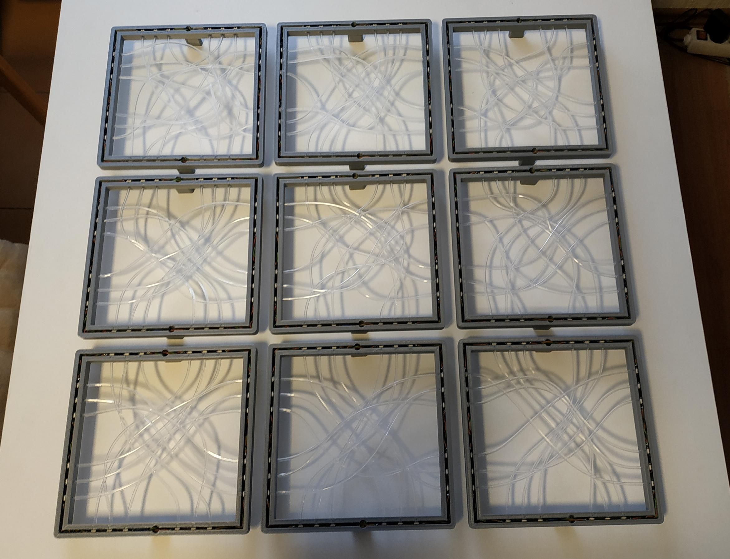 Fiber Optic and LEDs - a Wall Decoration : 6 Steps (with Pictures ...