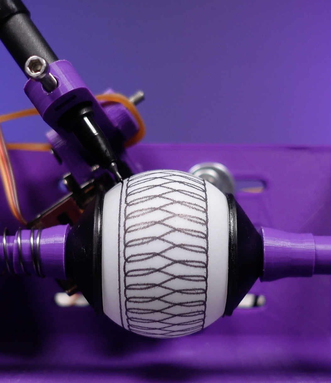 Build a Simple 3D Sphere Drawing Robot (EggBot, EggDuino and SphereBot ...