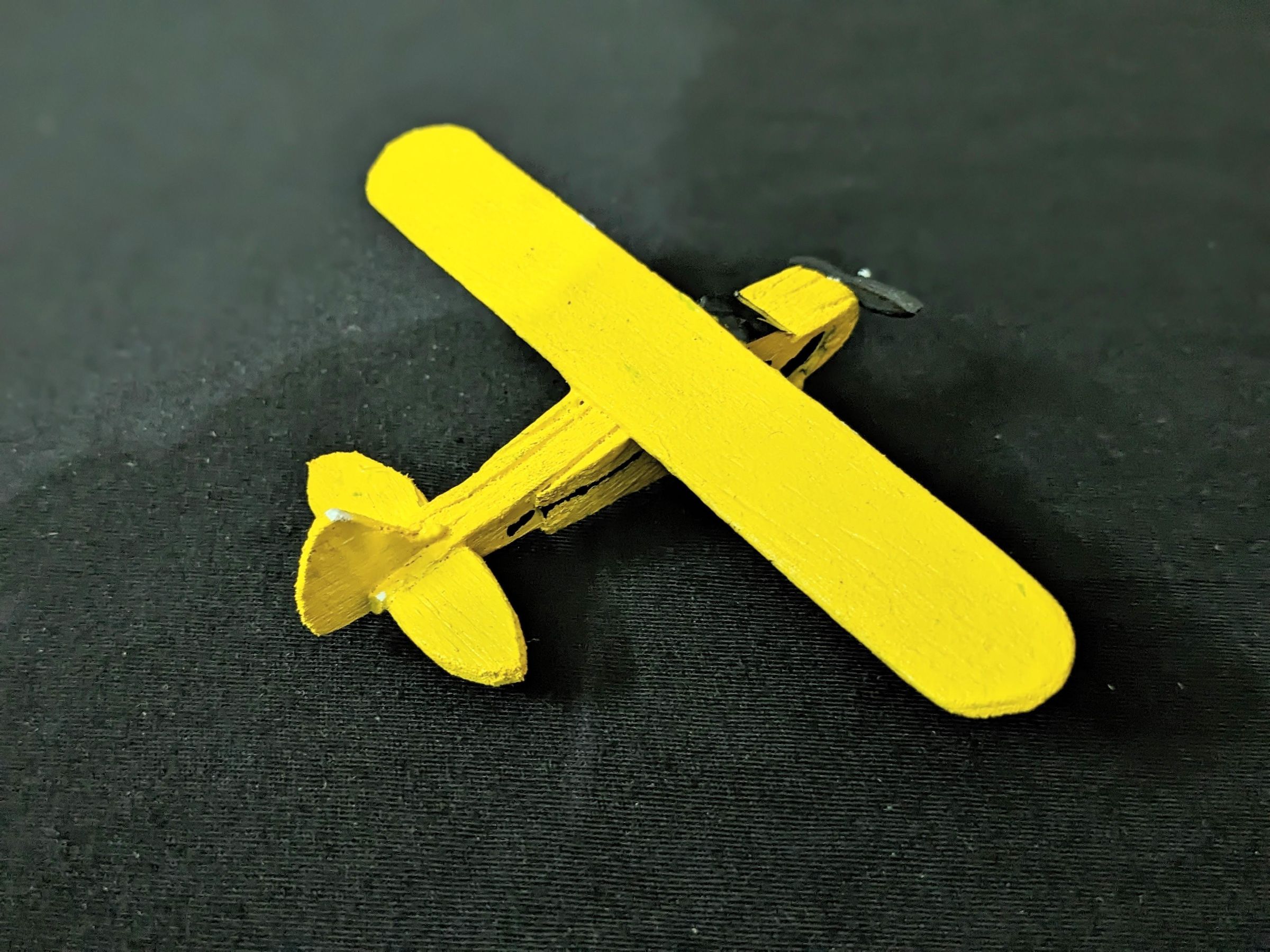 How to Make Miniature Scaled 200:1 Piper J3 Cub Model : 10 Steps (with ...