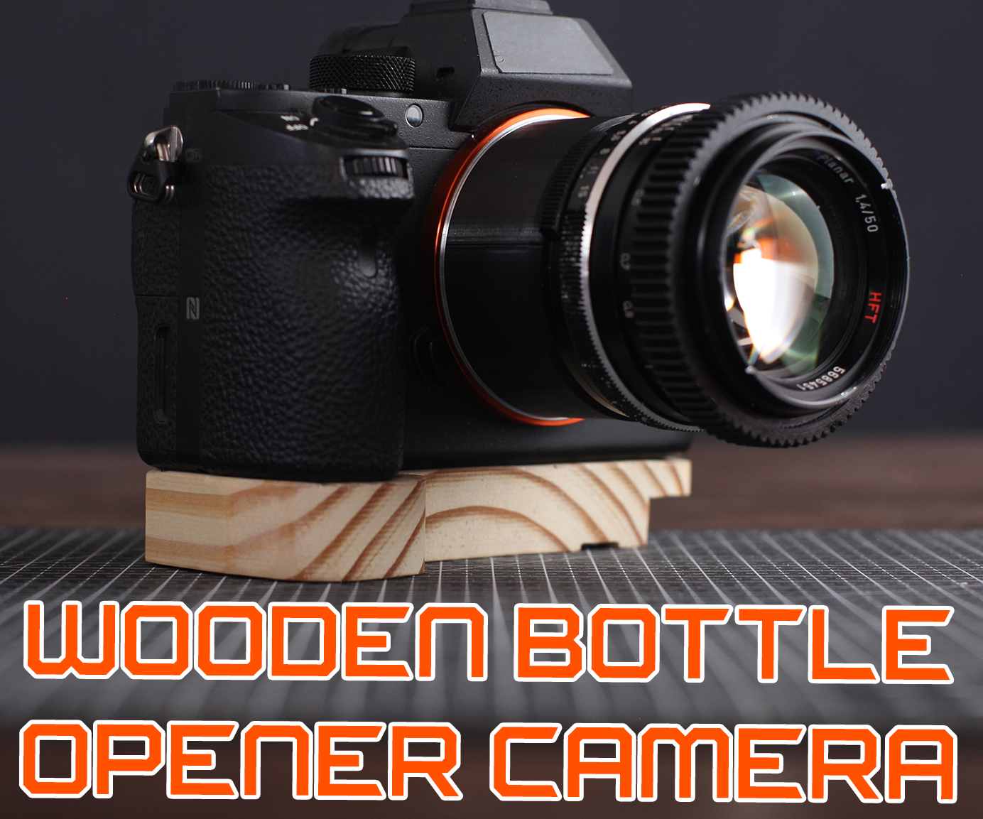 Camera Wooden Grip With Bottle Opener : 6 Steps (with Pictures ...