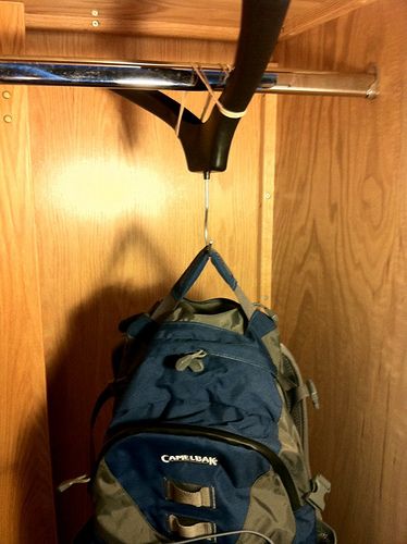 Backpack Hanger (Dorm Life) - Instructables