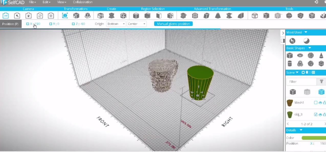 Modeling a Mug in SelfCAD : 3 Steps - Instructables
