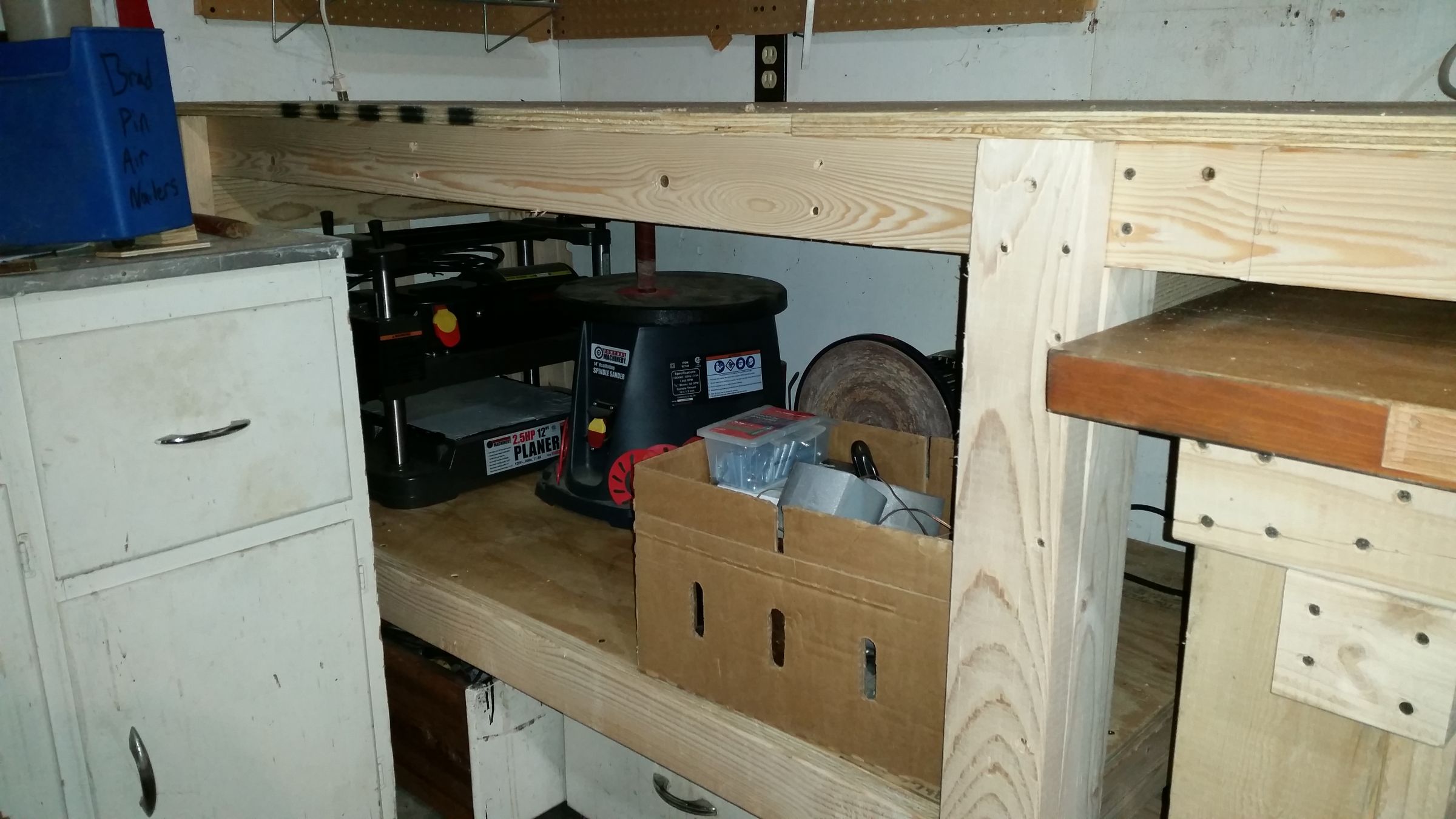 2x4 Work Bench With Nested Rolling Assembly Table : 10 Steps (with ...