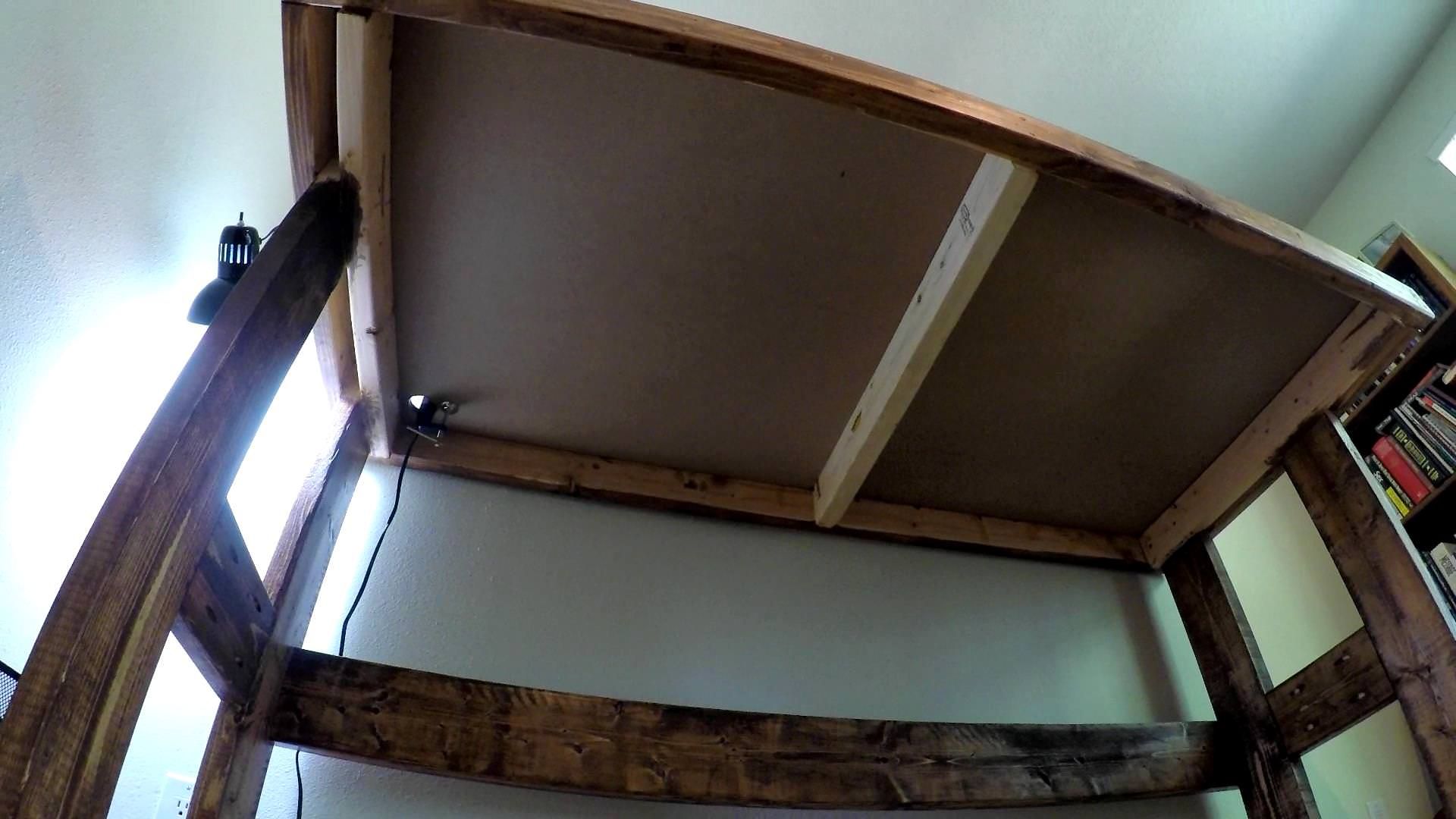 Massive Standing Desk With 2x4s and MDF Surface : 14 Steps (with ...