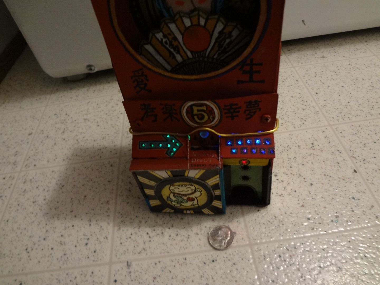 Oriental Themed Automata Coin Operated Marble Dispenser. : 10 Steps ...