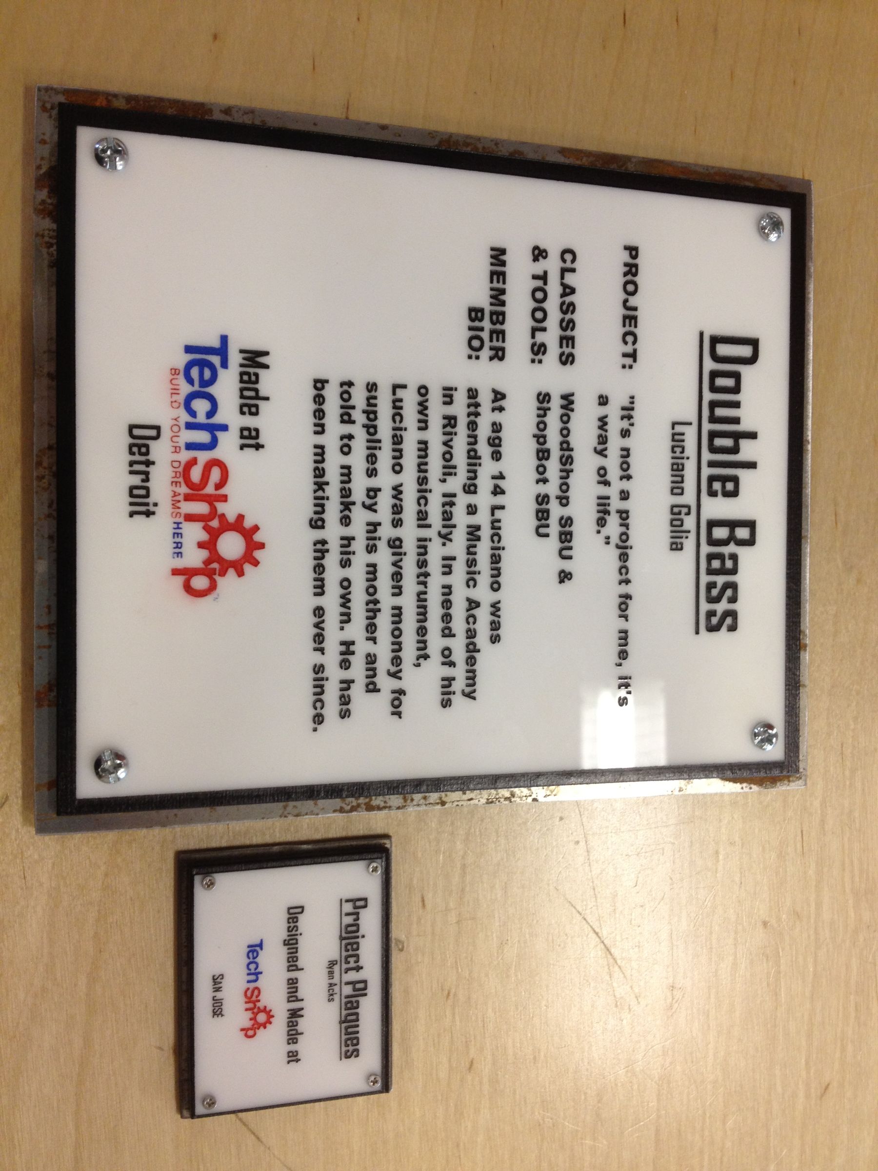 Making a Project Description Plaque : 6 Steps (with Pictures ...