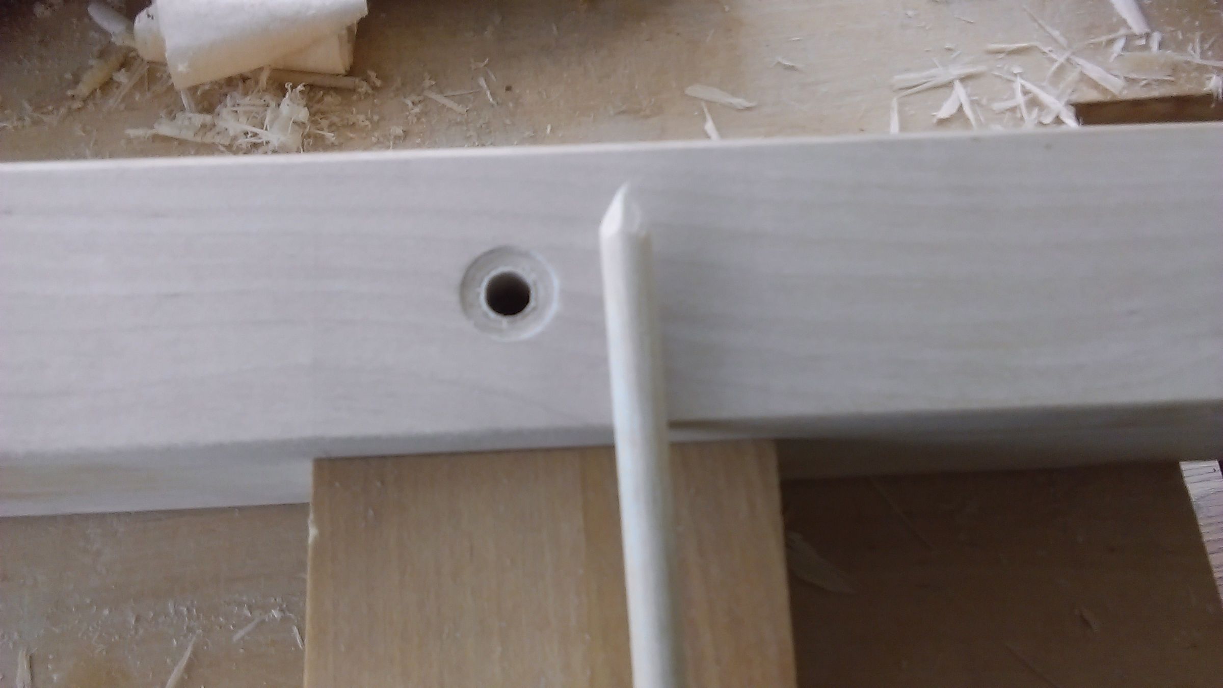 How to Draw Bore a Mortise and Tenon Joint : 3 Steps (with Pictures ...