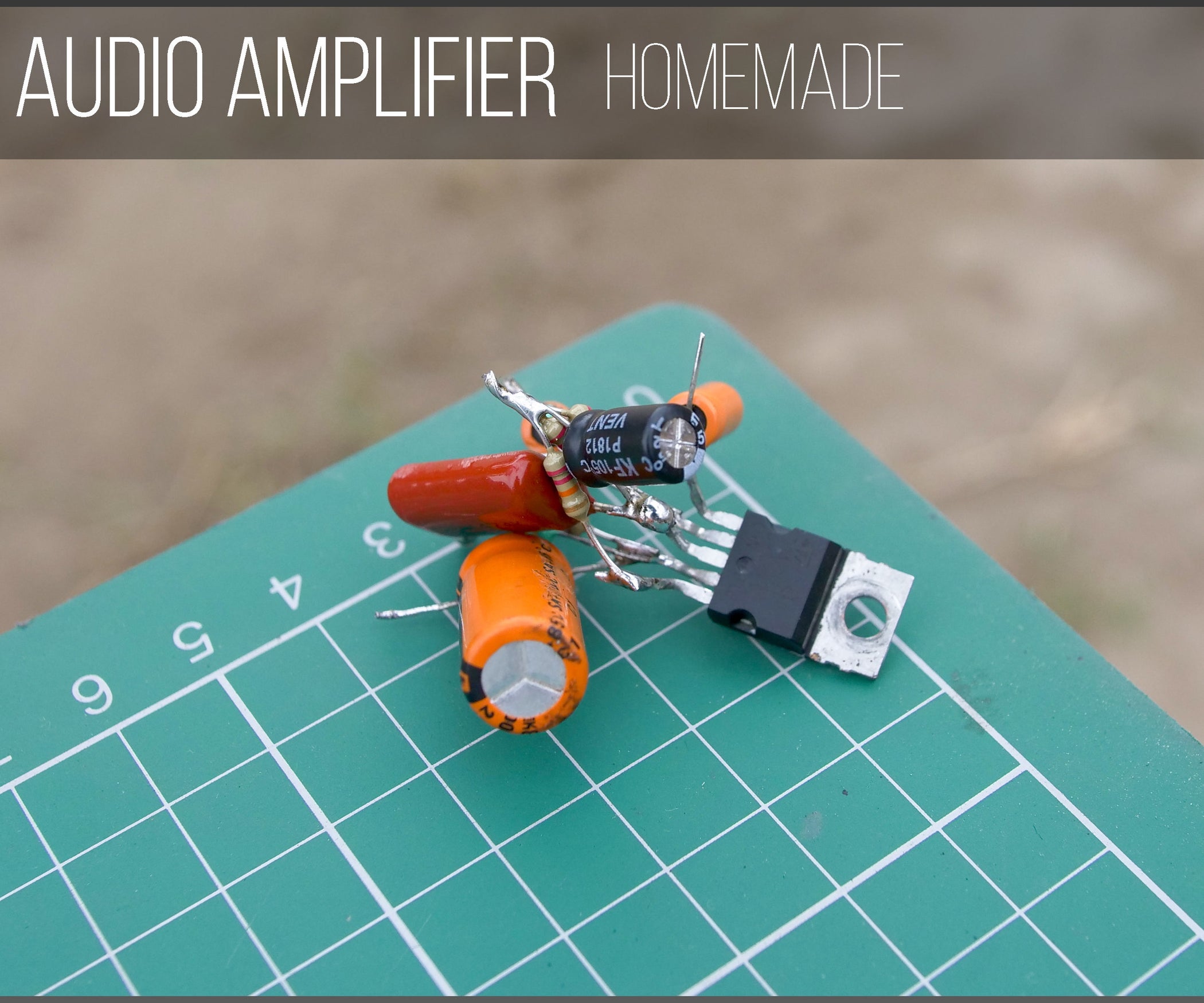 DIY Super Simple Audio Amplifier : 8 Steps - Instructables