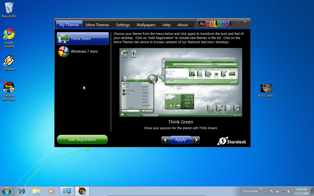 Windows 7 Custom Wallpaper