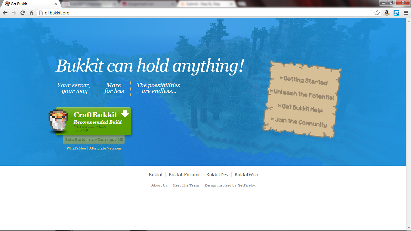 How to Create a Bukkit Minecraft Server (Windows) * EASIEST WAY : 6 Steps - Instructables