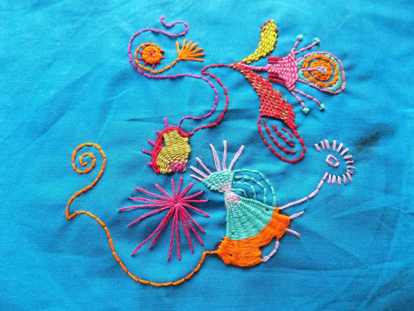 Embroidery 101: Freestyle Weaving : 10 Steps (with Pictures ...