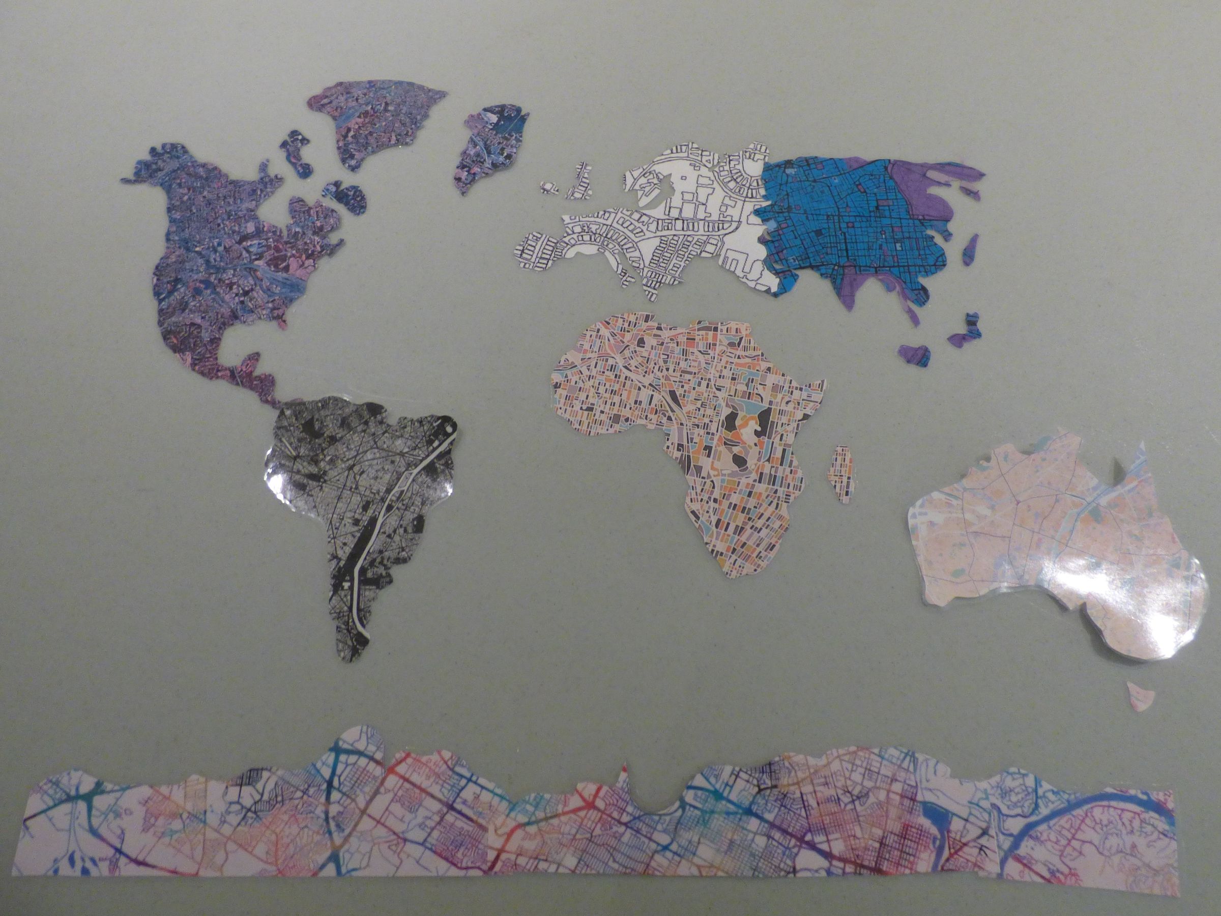 Bulletin Board World Map : 5 Steps - Instructables