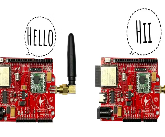 Lora Duplex Communication Using Bharat Pi 5 Steps Instructables 