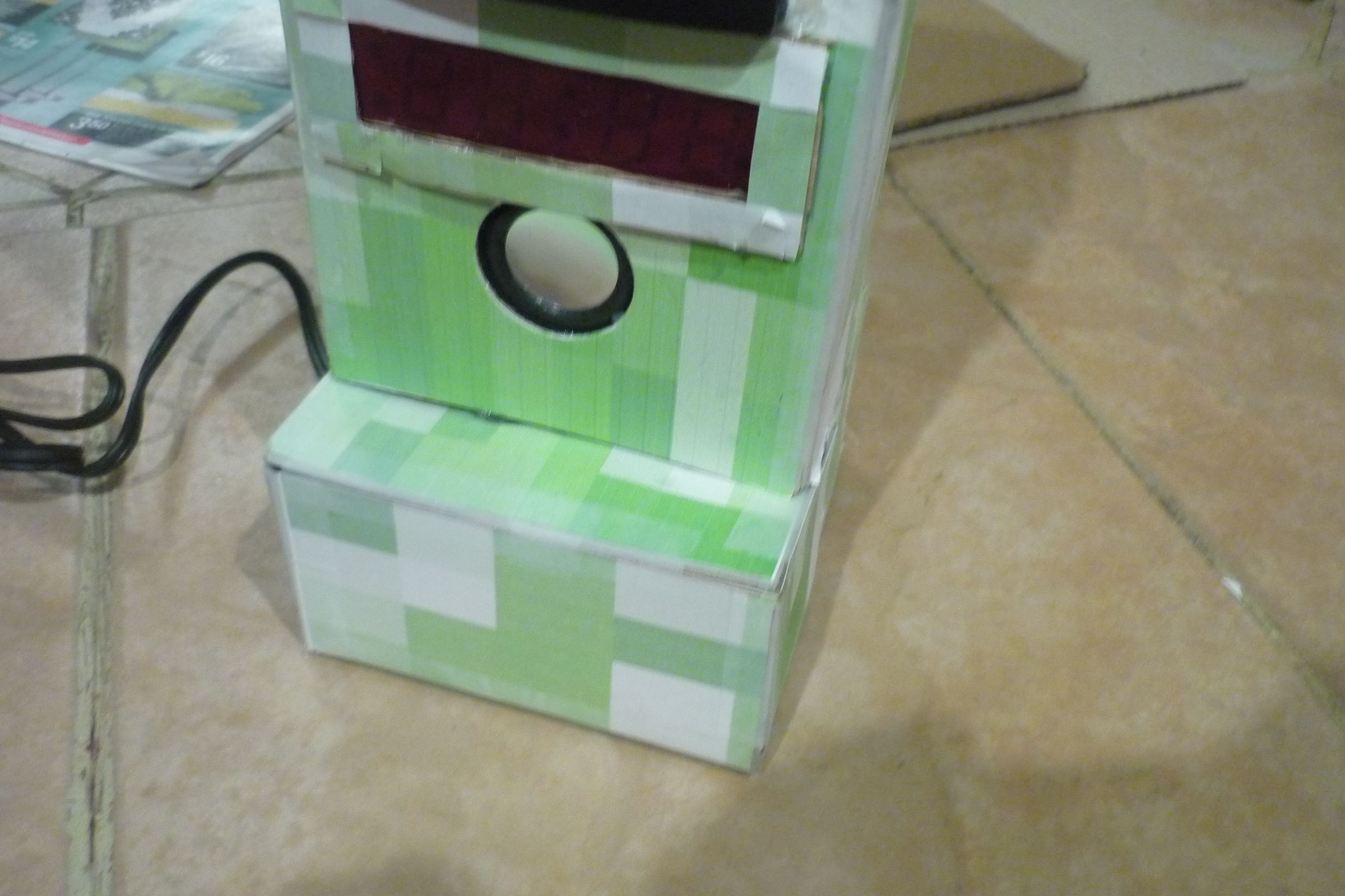 MineCraft Creeper Alarm Clock : 8 Steps - Instructables