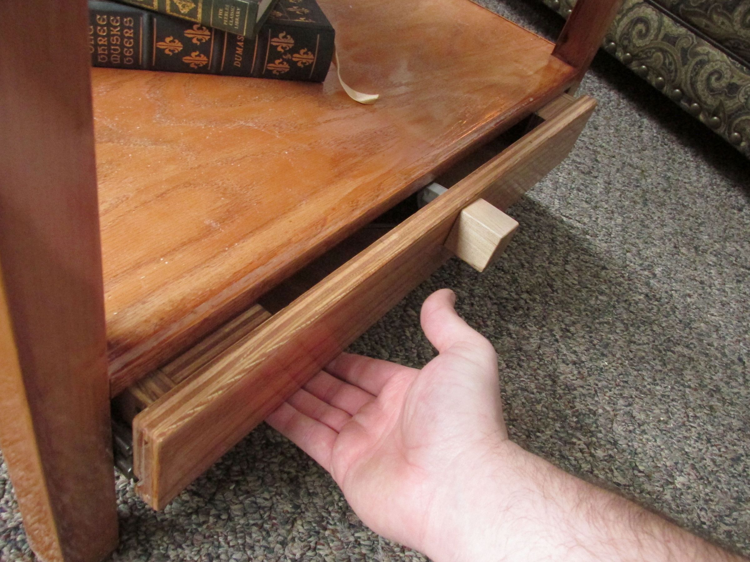 Sliding Puzzle Secret Compartment Table : 23 Steps (with Pictures ...