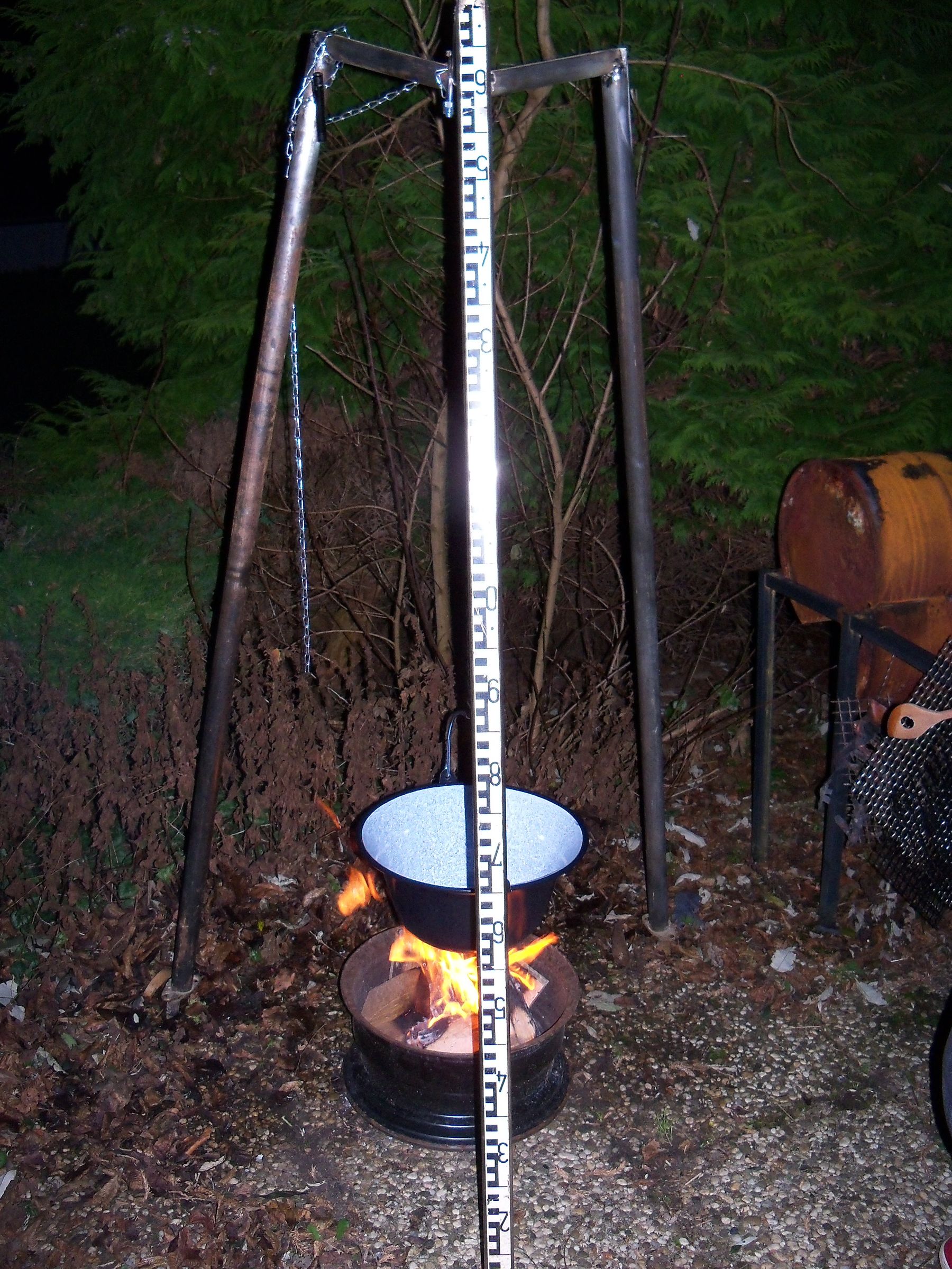 Big Tripod for Cooking Over a Fire : 3 Steps - Instructables