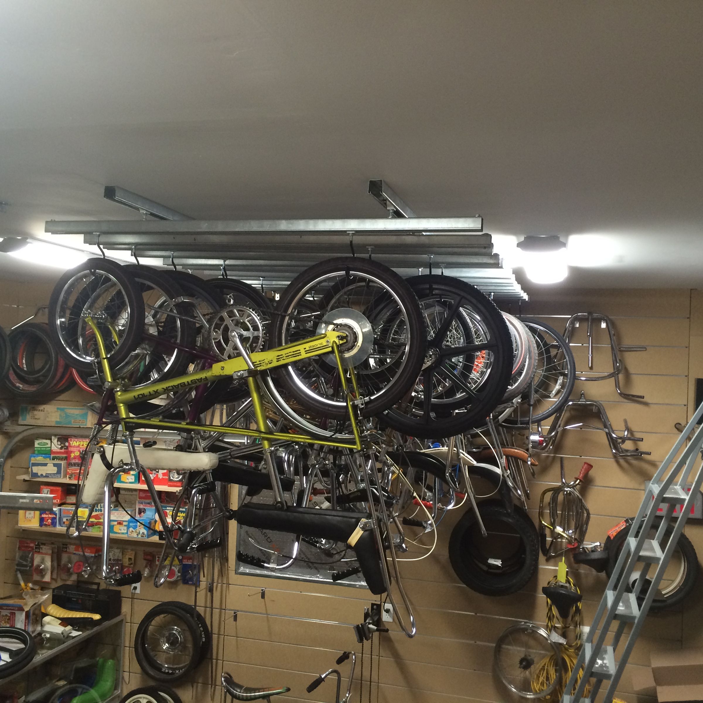 Overhead Garage Bicycle Storage System : 3 Steps (with Pictures ...