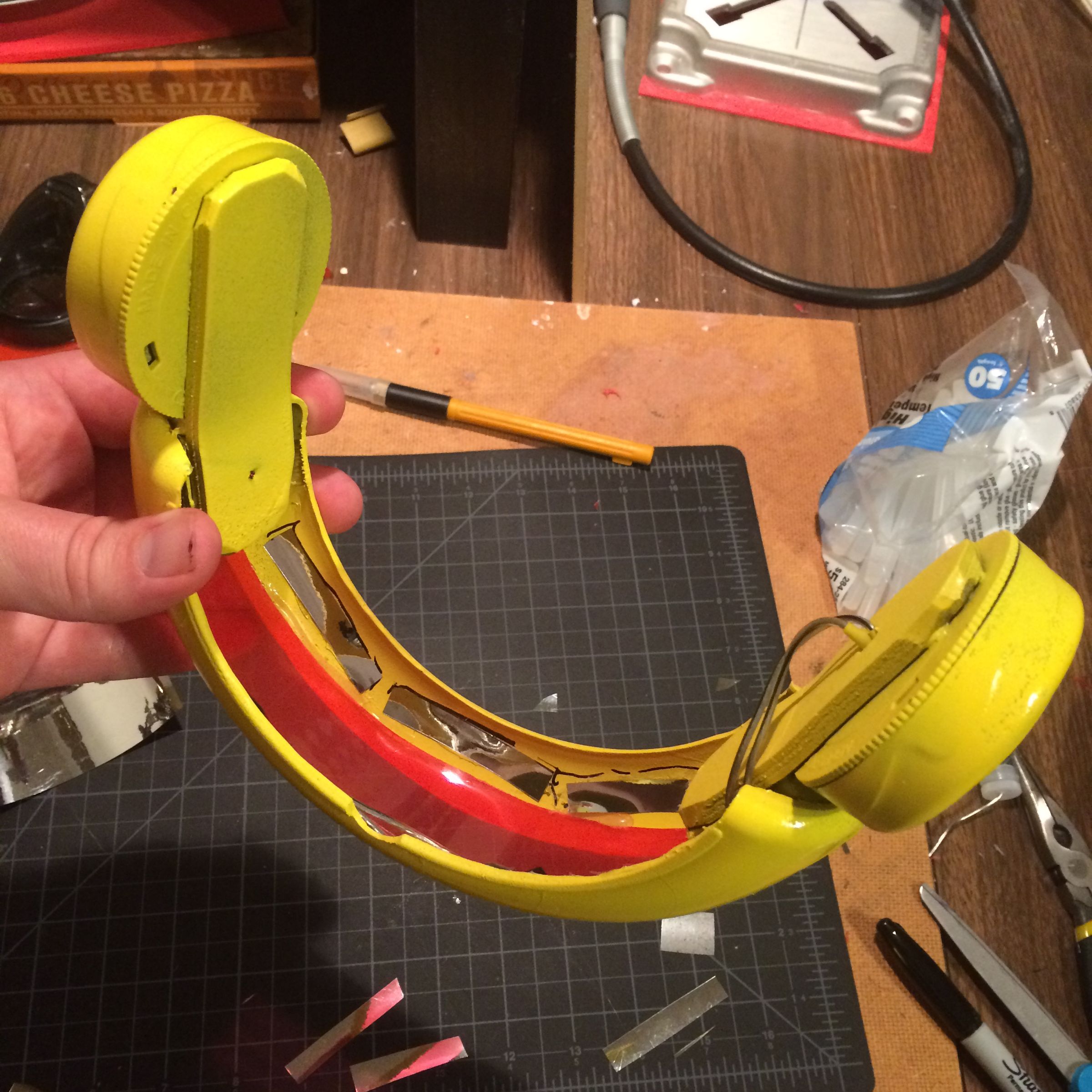 Cyclops Optic Visor Cheap and Easy DIY Prop Tutorial : 6 Steps ...