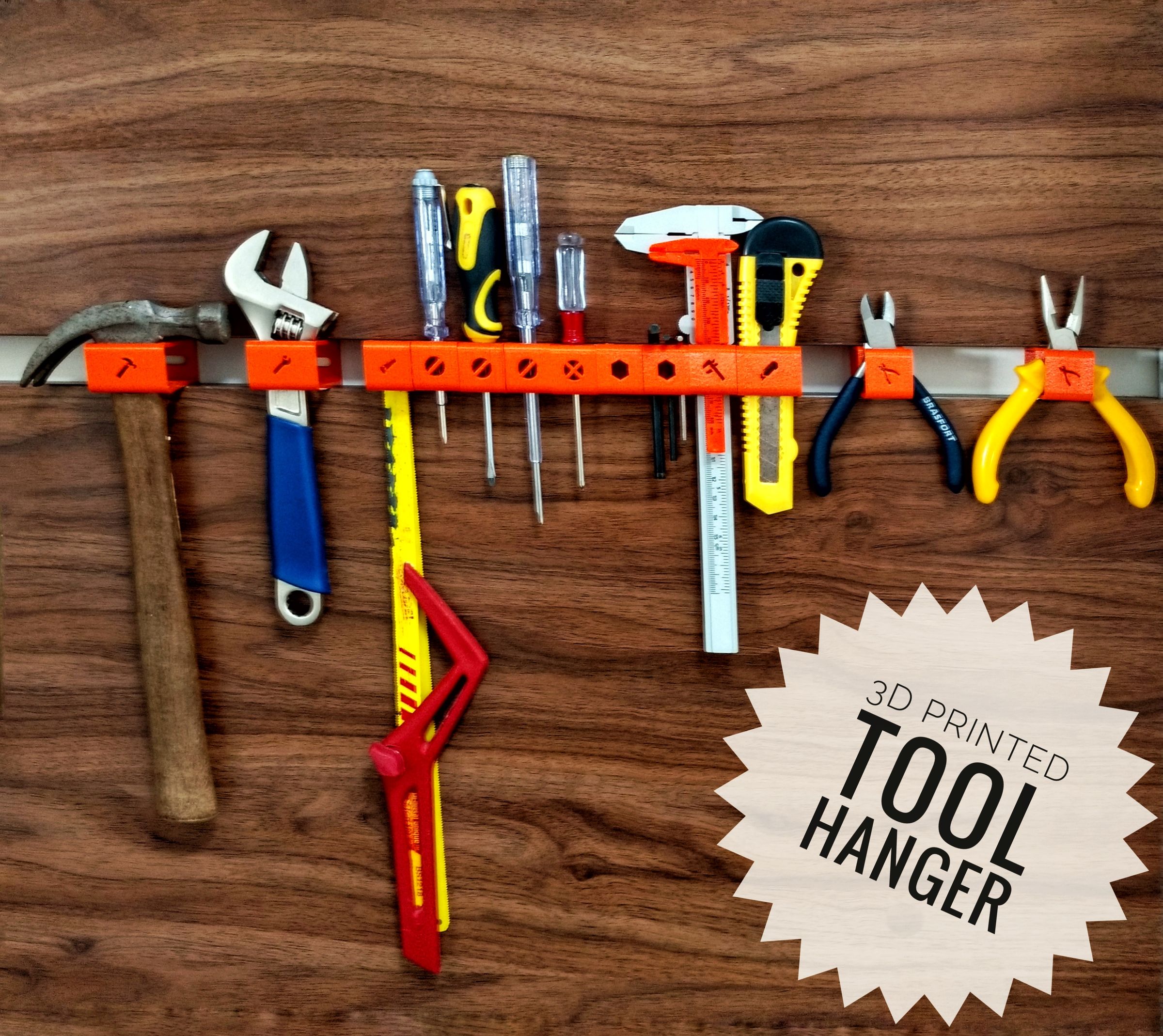 3D Printed Tool Hanger : 7 Steps (with Pictures) - Instructables