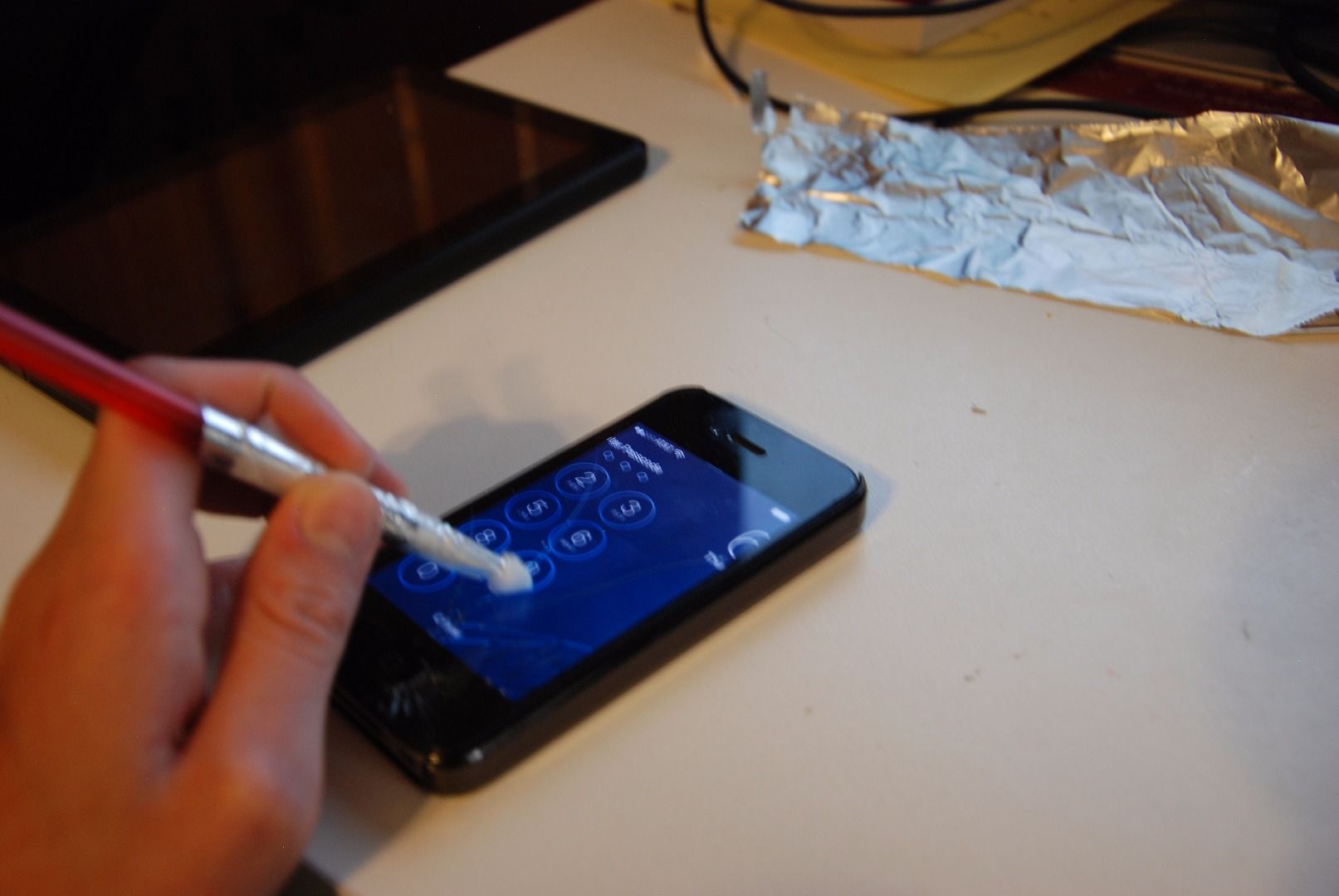 Simple Homemade Capacitive Touch Stylus : 6 Steps - Instructables