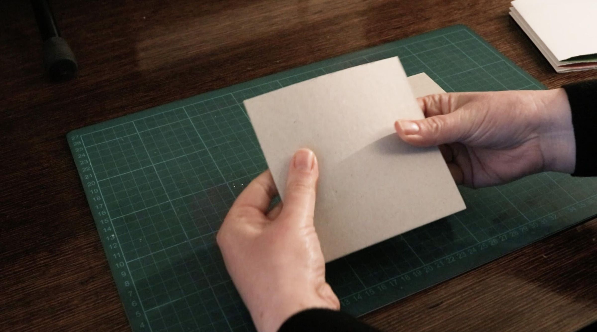 Make a Hard Cover for Your Handmade Book : 8 Steps (with Pictures ...