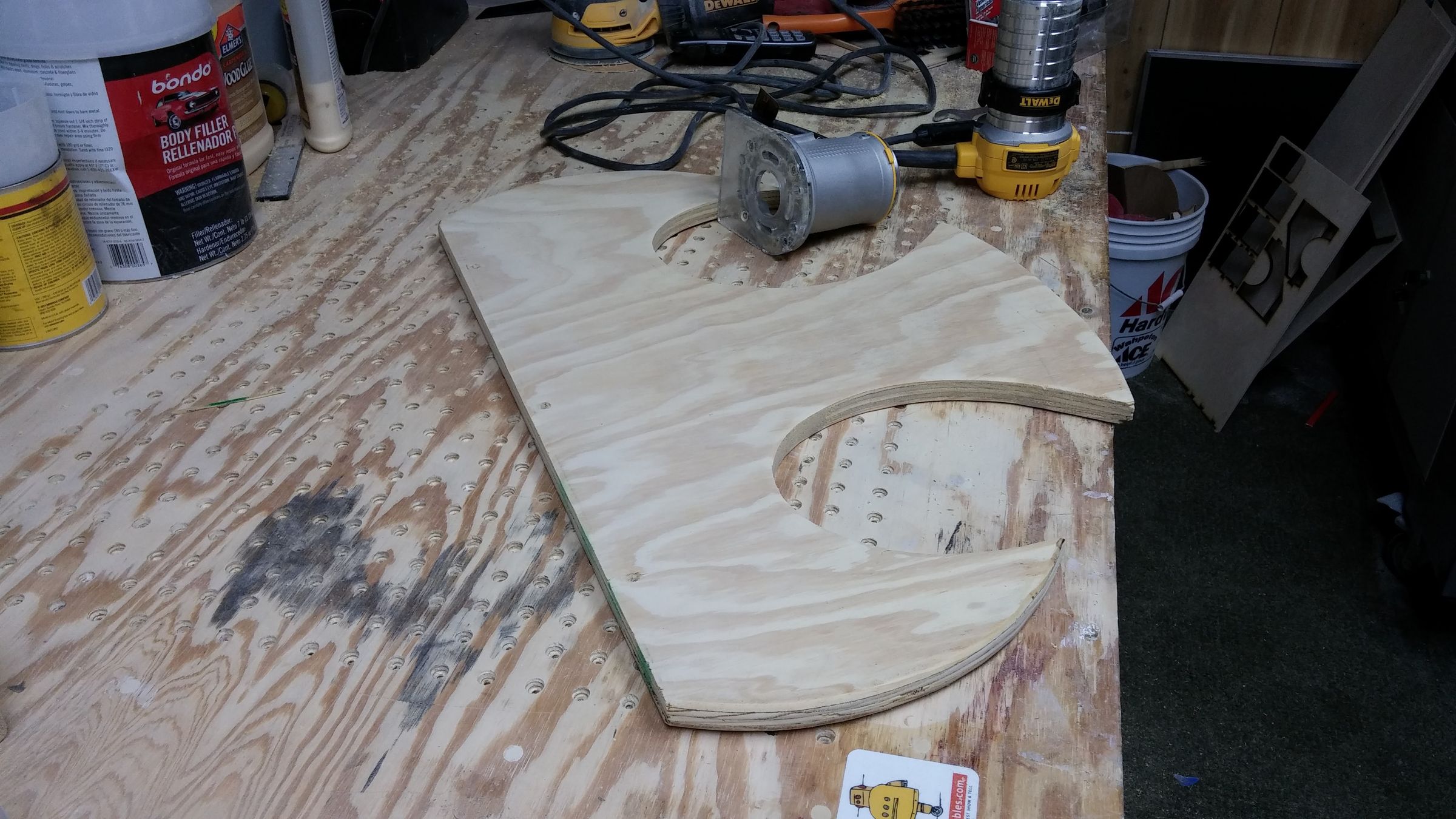 Viking Axe in Wall Floating Shelf : 14 Steps (with Pictures ...