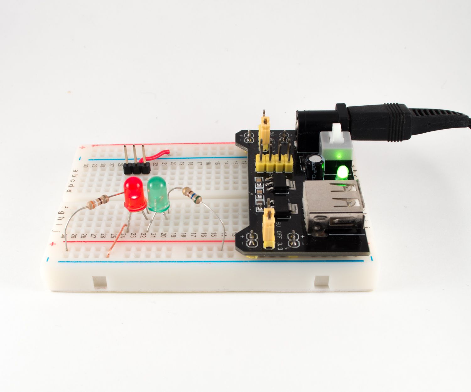 Sensor Controlled RED and GREEN LEDs : 7 Steps (with Pictures ...