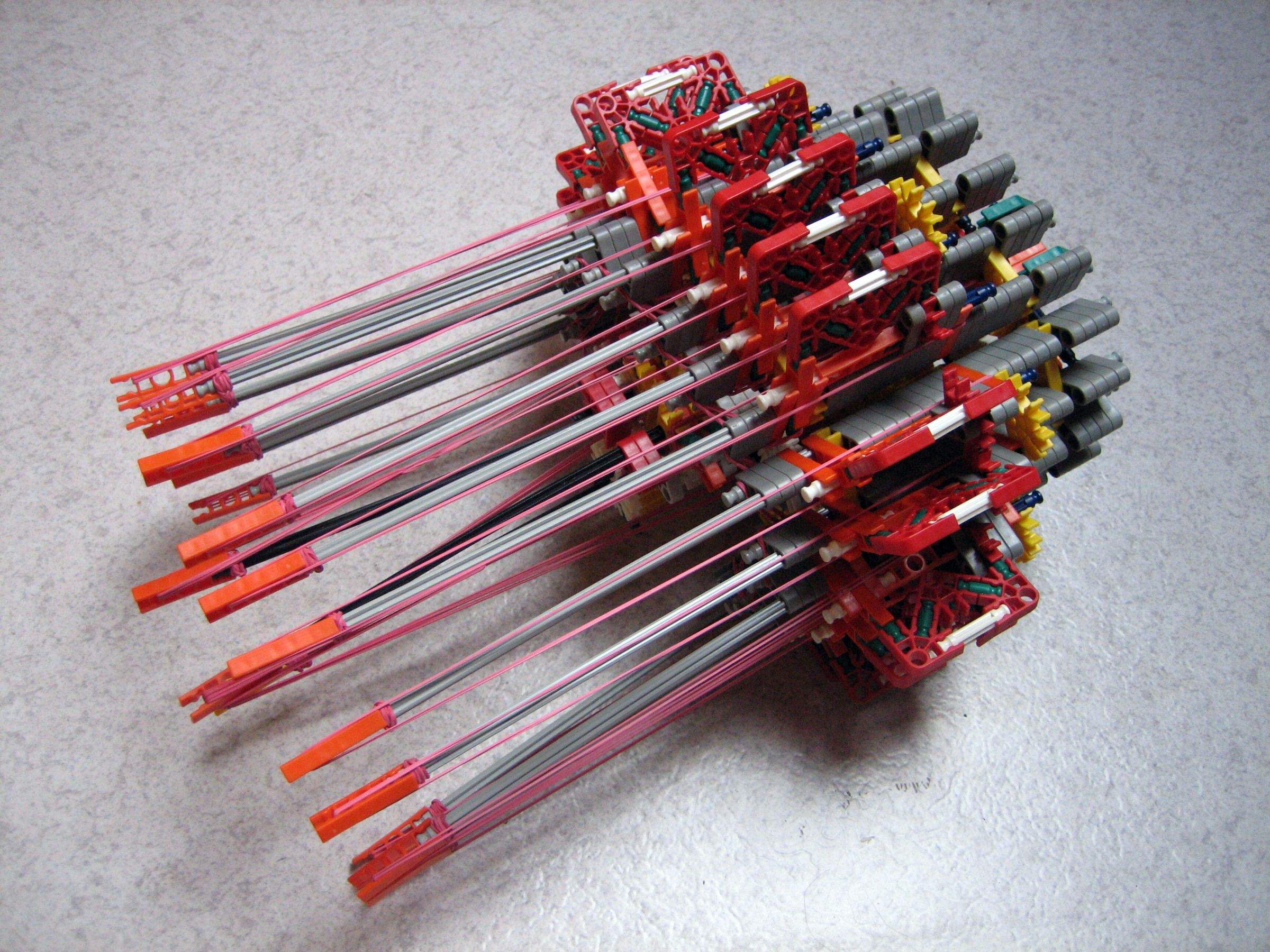 Knex Machine Gun 155 Balls : 16 Steps - Instructables