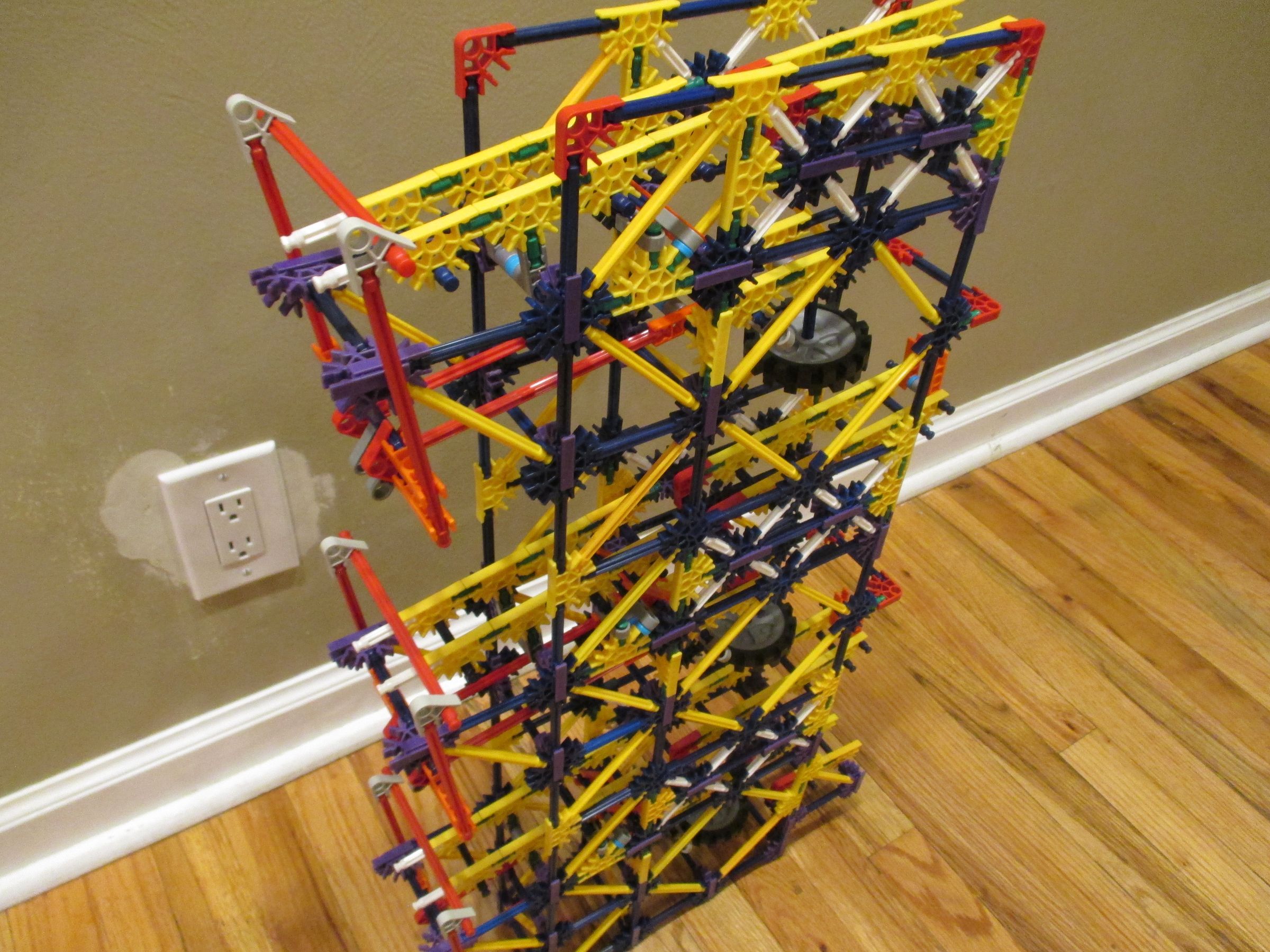 Binary Counter - a K'nex Ball Machine Path Separator : 3 Steps - Instructables
