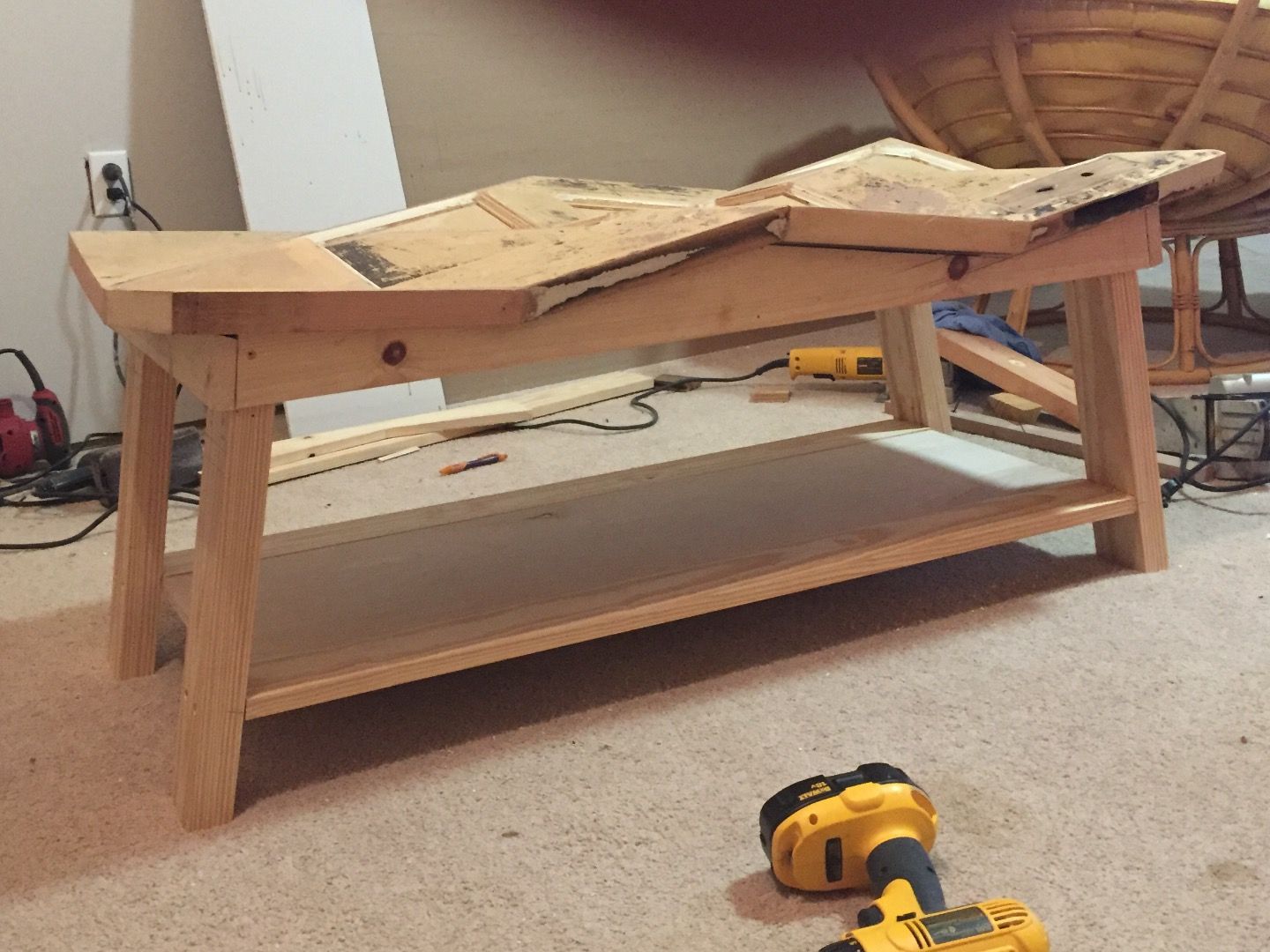 Tessellated Optical Illusion Coffee Table!! : 8 Steps (with Pictures ...